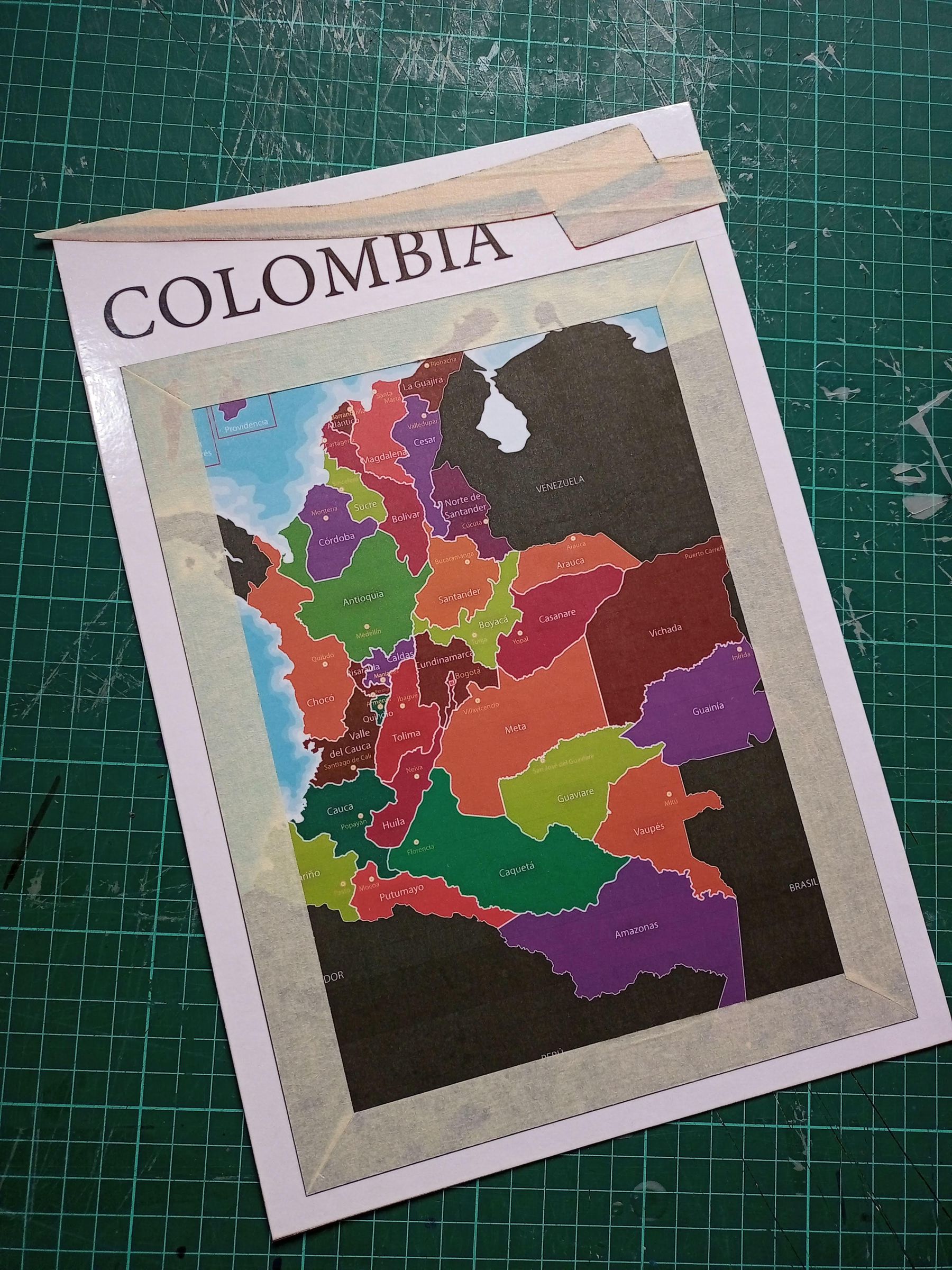 Make Your Own SCRATCH OFF MAP : 17 Steps (with Pictures) - Instructables