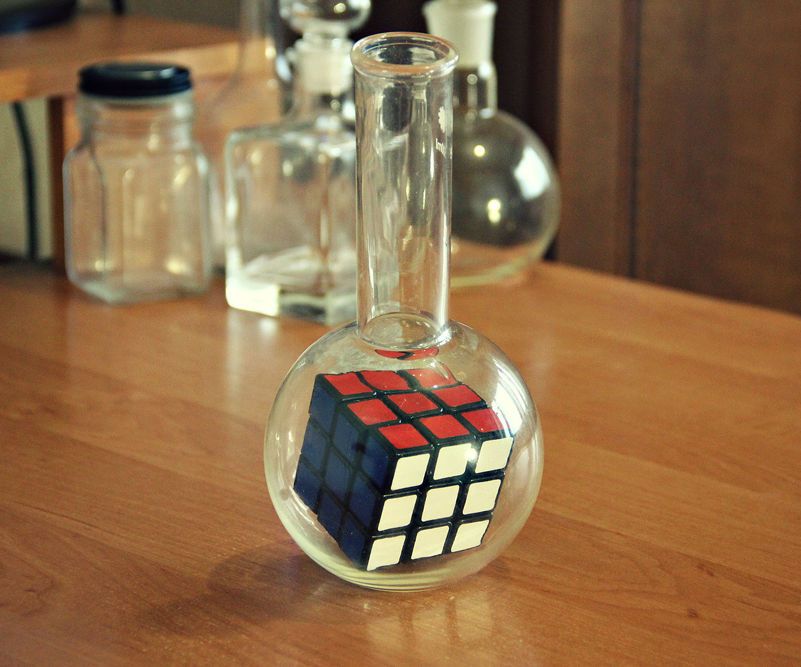 Rubik's Cube in a Flask : 3 Steps (with Pictures) - Instructables