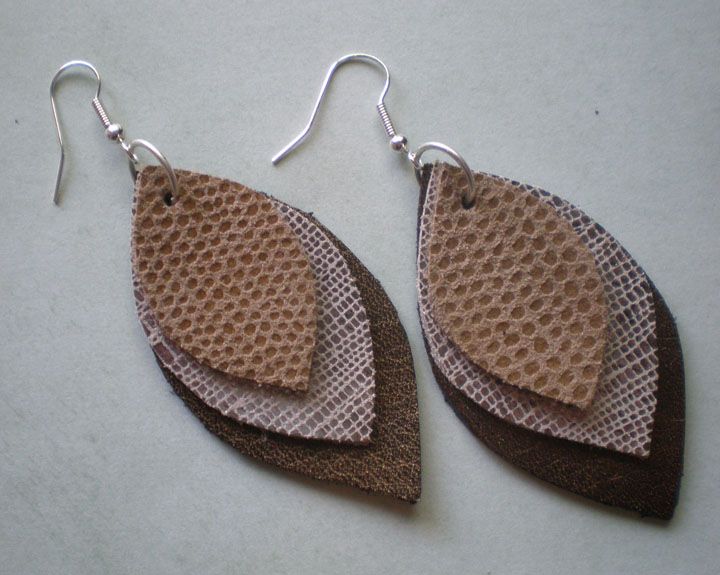Leather Earring Tutorial : 5 Steps (with Pictures) - Instructables