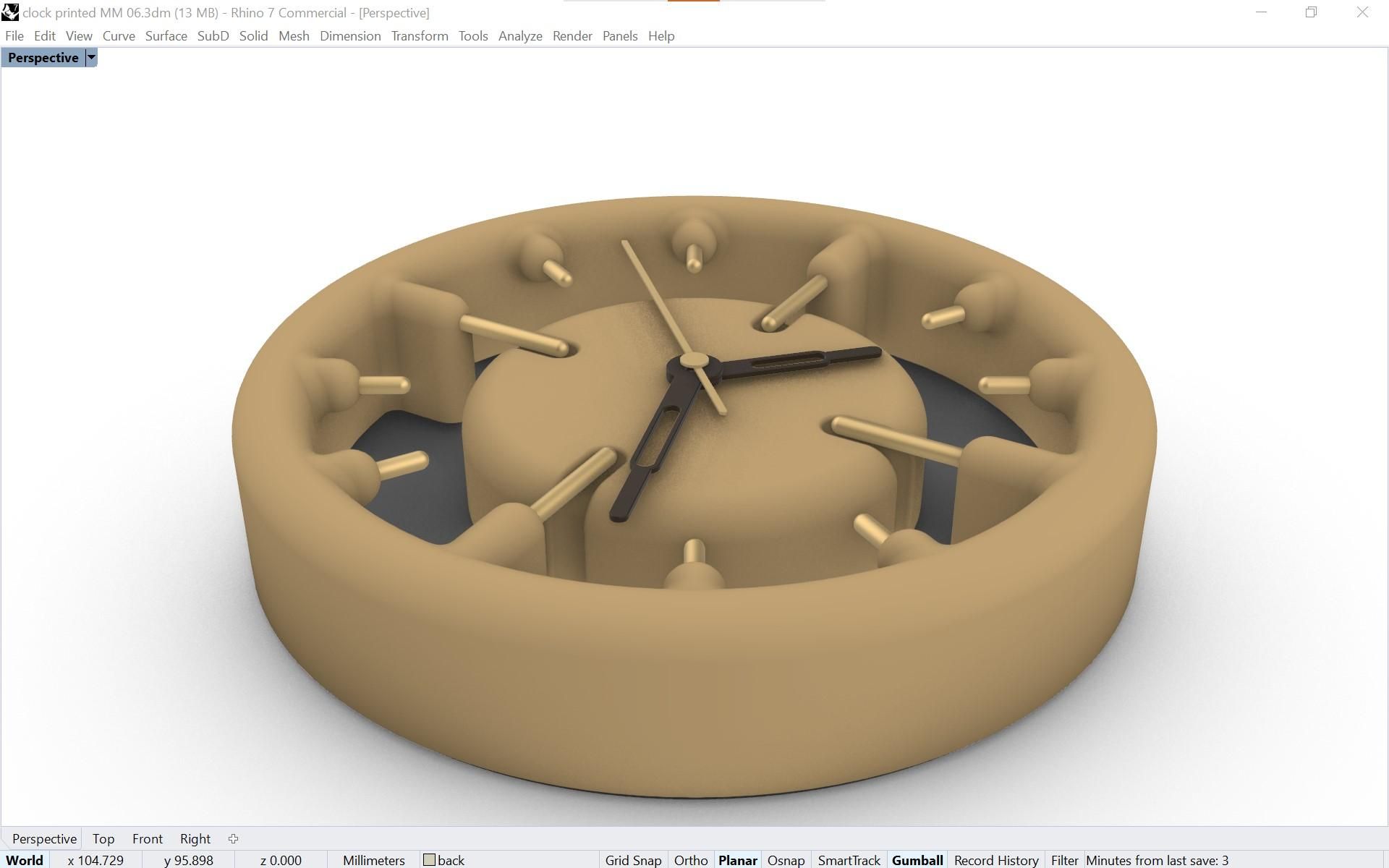 Floating 3D Printed Clock : 5 Steps (with Pictures) - Instructables