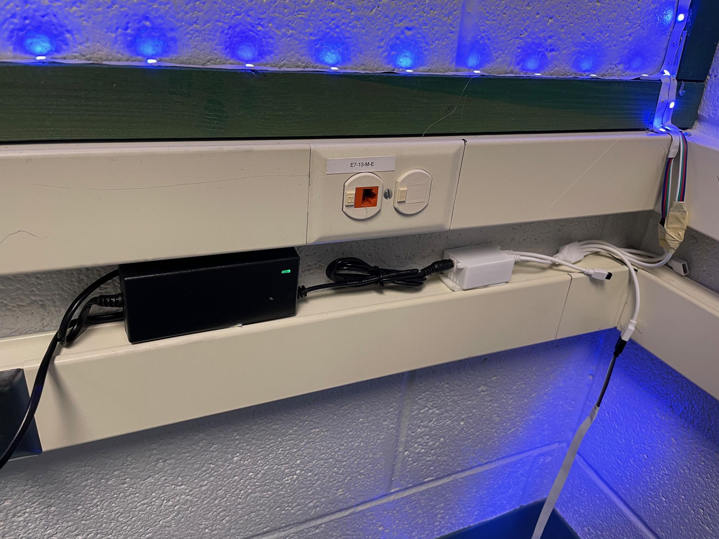 Rainbow LED Pegboard Wall : 6 Steps - Instructables