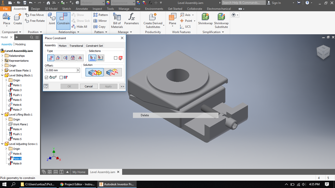 How to Make an Assembly in Inventor : 28 Steps - Instructables