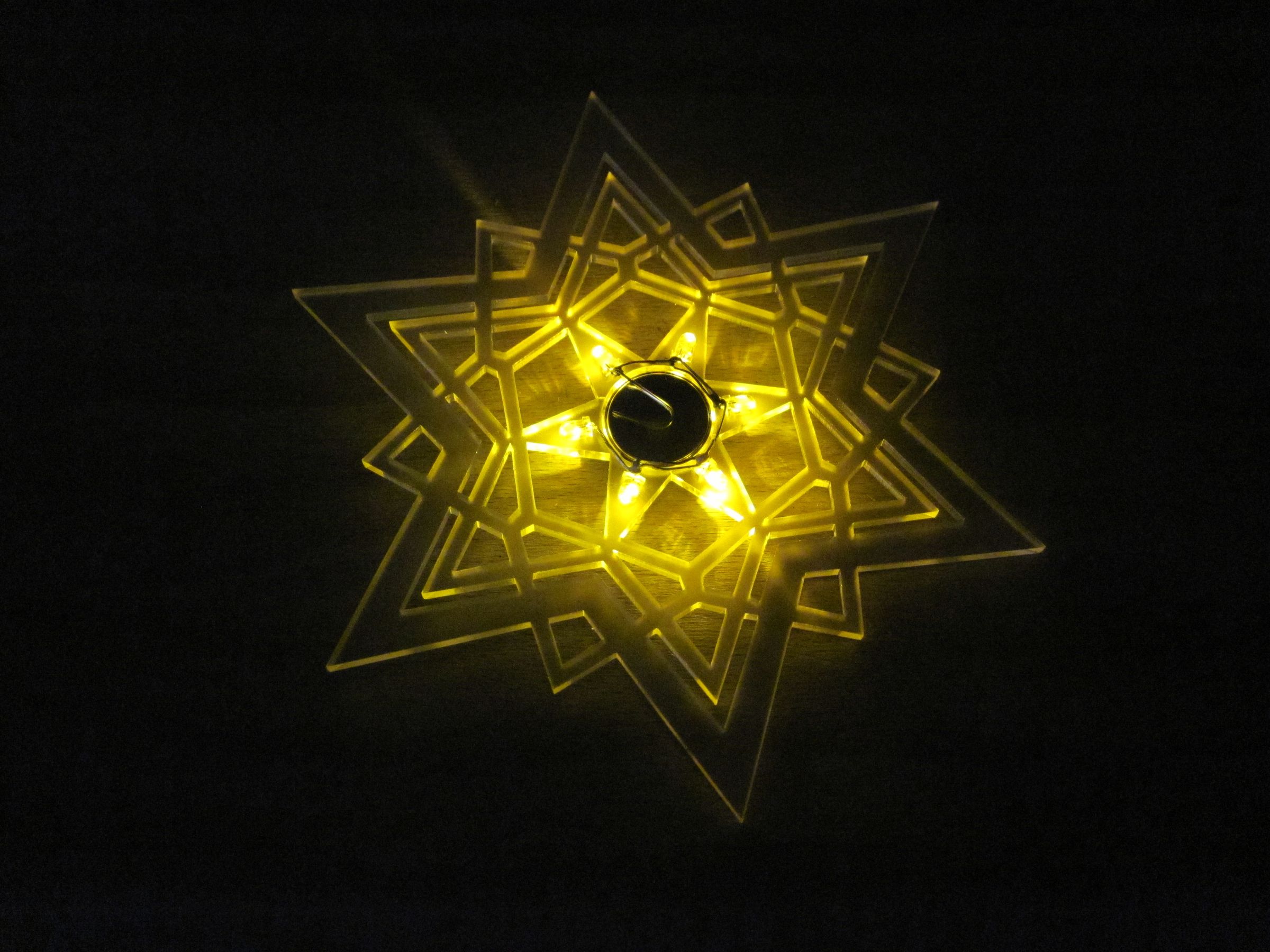 Acrylic LED Christmas Decoration : 10 Steps (with Pictures) - Instructables