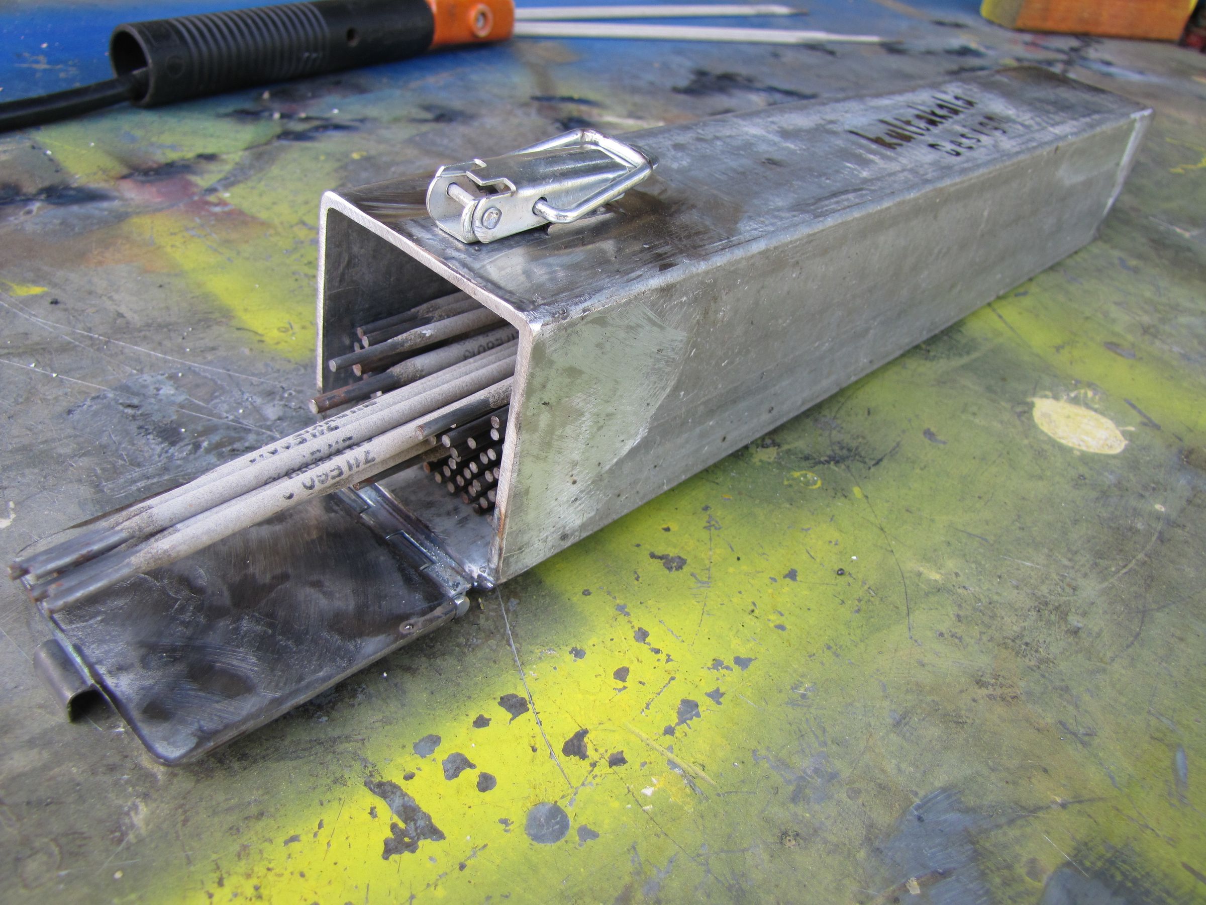 How to Make Welding Rods Storage Container : 9 Steps (with Pictures ...