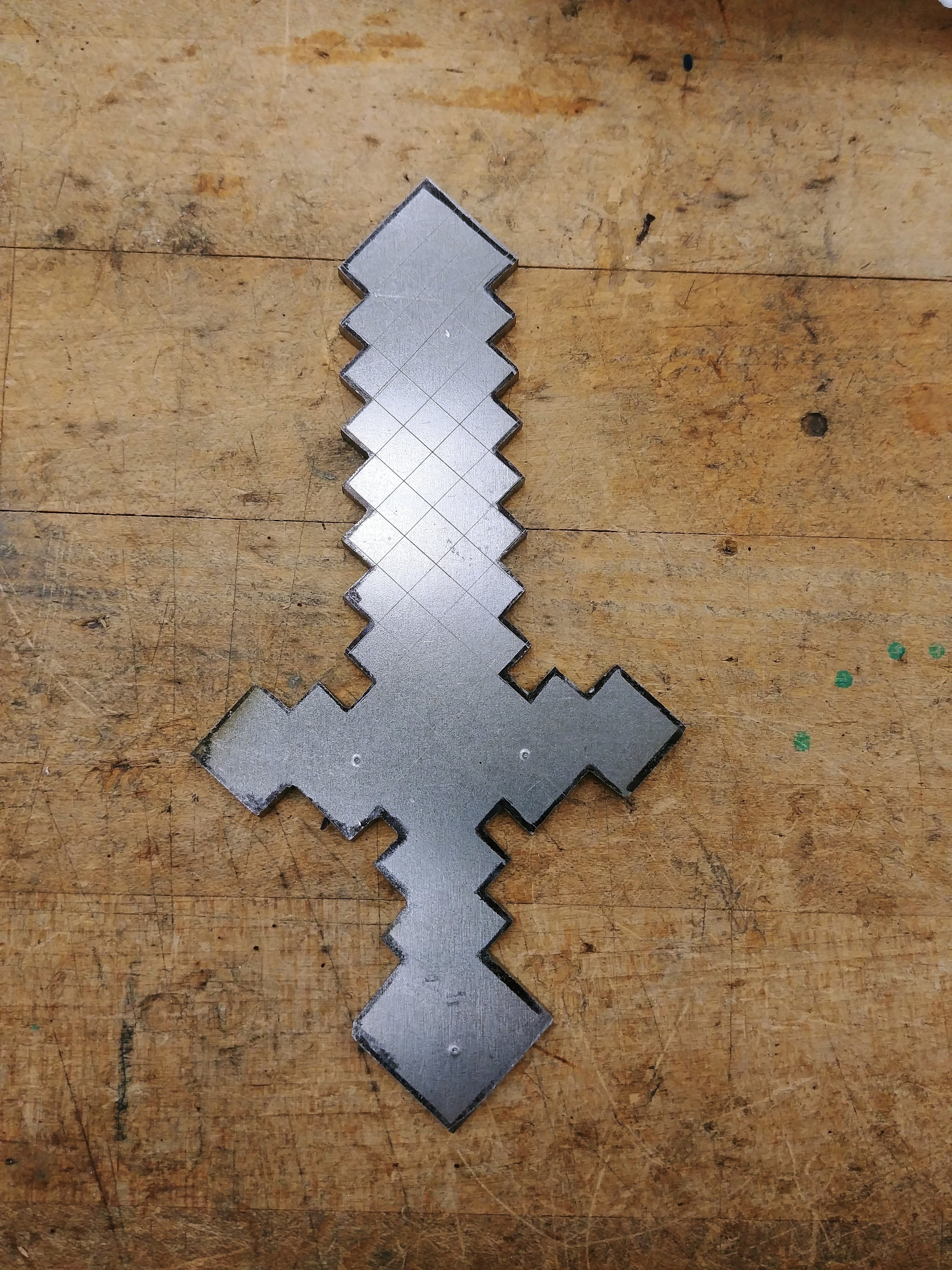 Minecraft Swords Crossed