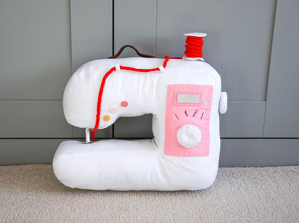 DIY Fabric Sewing Machine! | Fun Stuffed Toy Sewing Project : 16 Steps ...