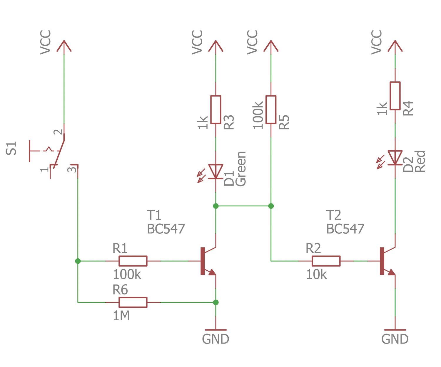 Sensor Controlled RED and GREEN LEDs : 7 Steps (with Pictures ...