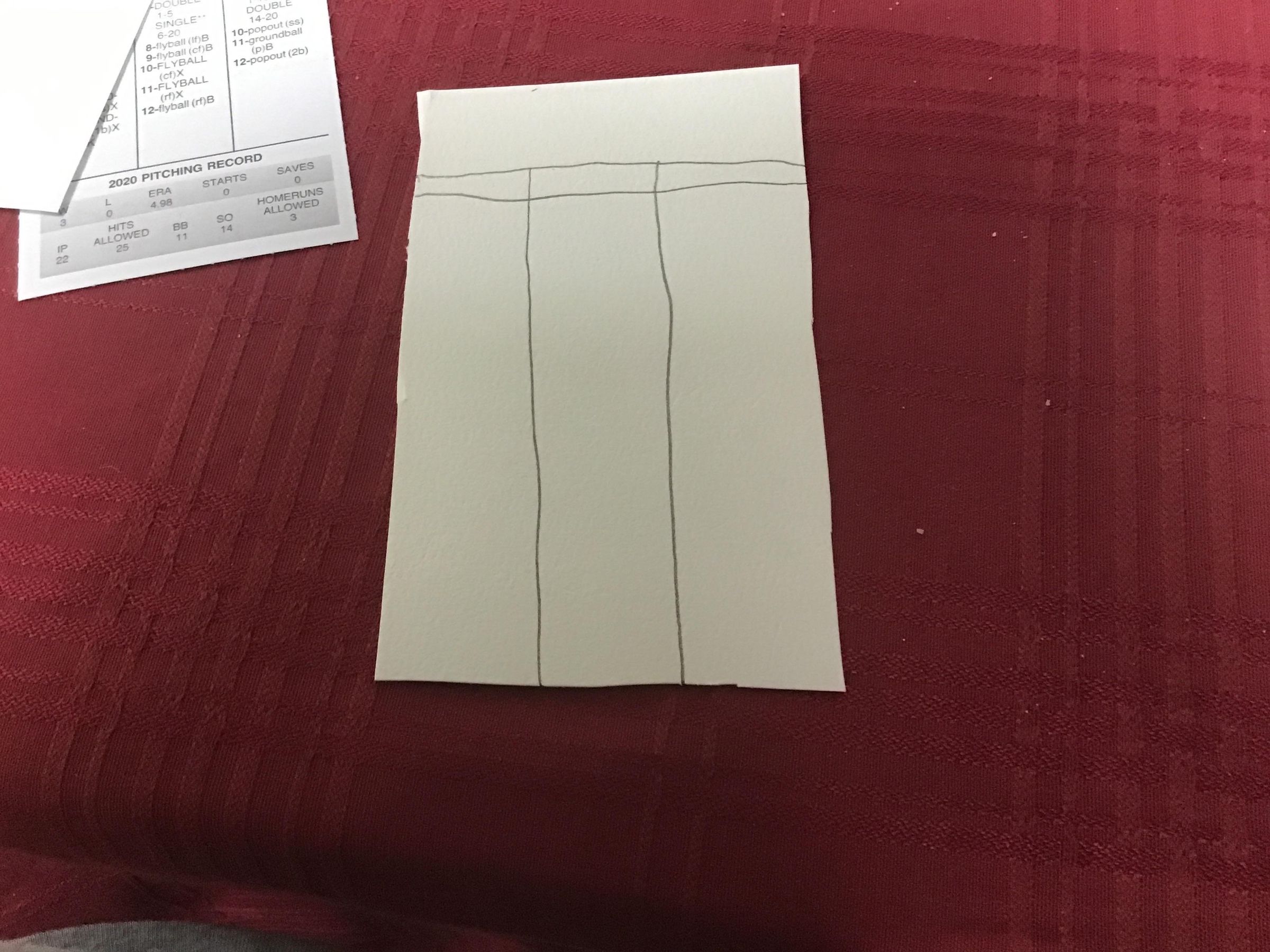 DIY Baseball Strat-o-matic Cards : 4 Steps - Instructables