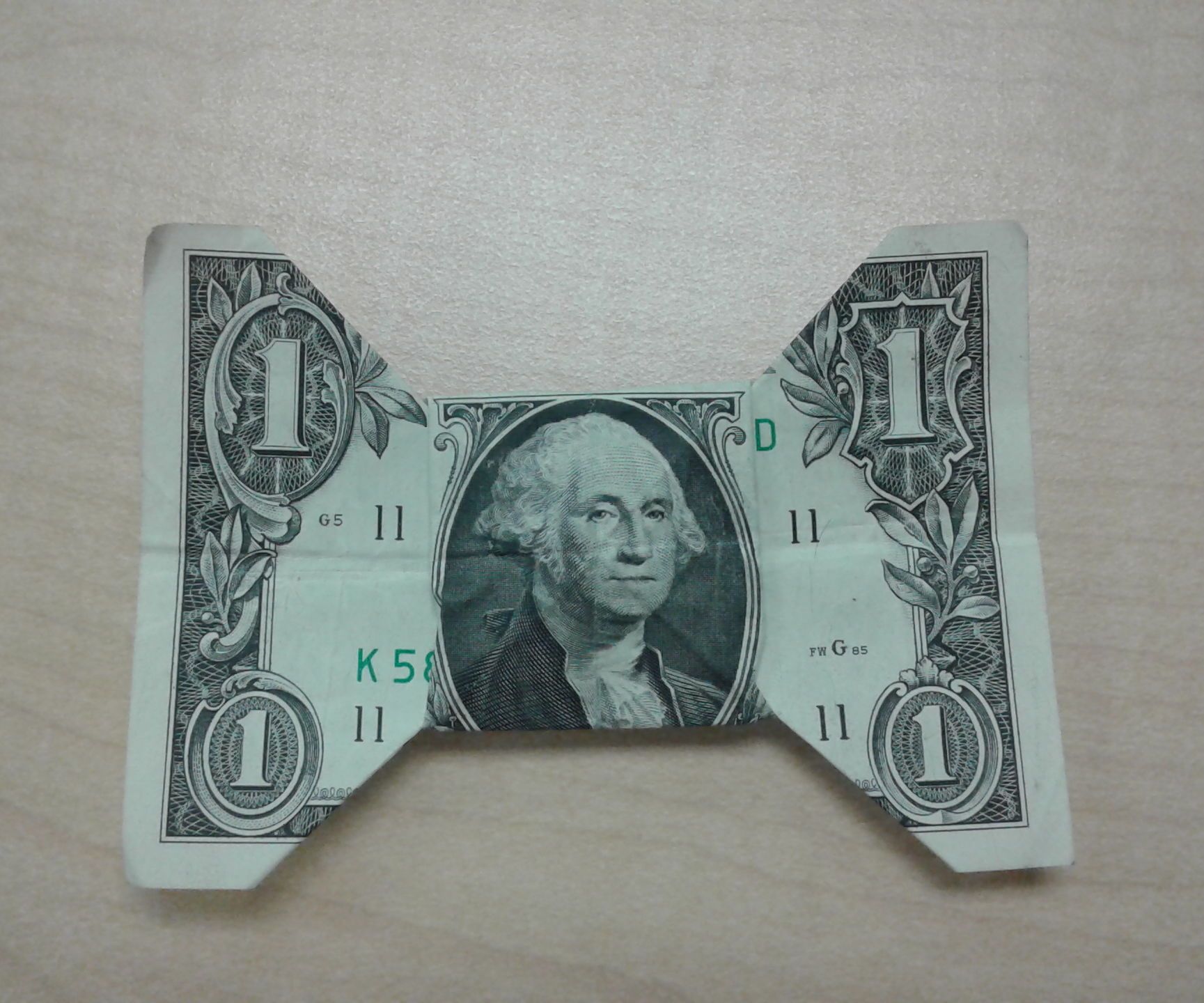 How to Fold a Dollar Bill Into a Bowtie - Instructables