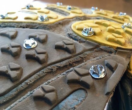 Trail Running Winter Shoe Traction for Ice and Snow, Spikes, Cleats ...