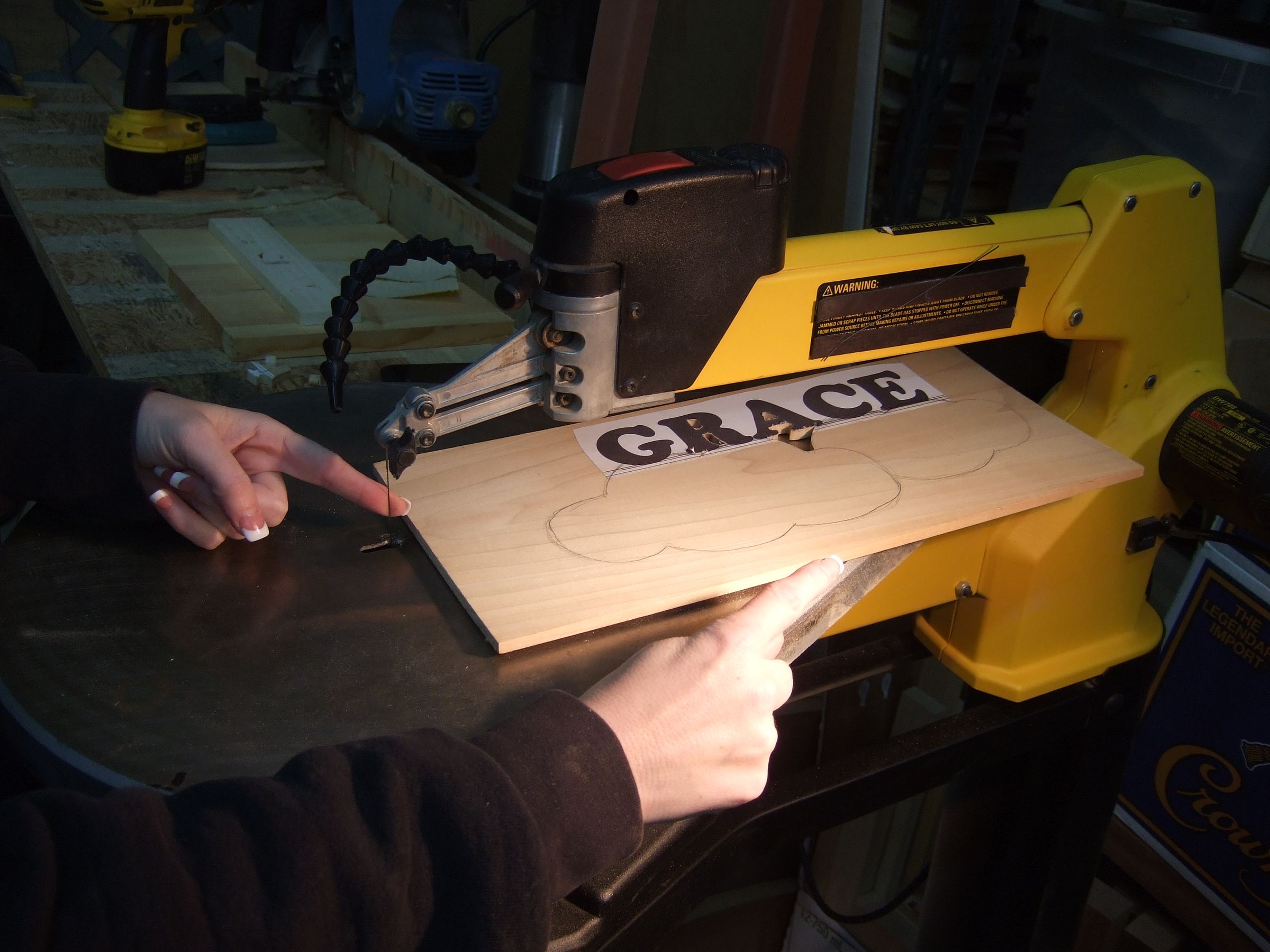 Creating Wooden Name Signs : 8 Steps (with Pictures) - Instructables