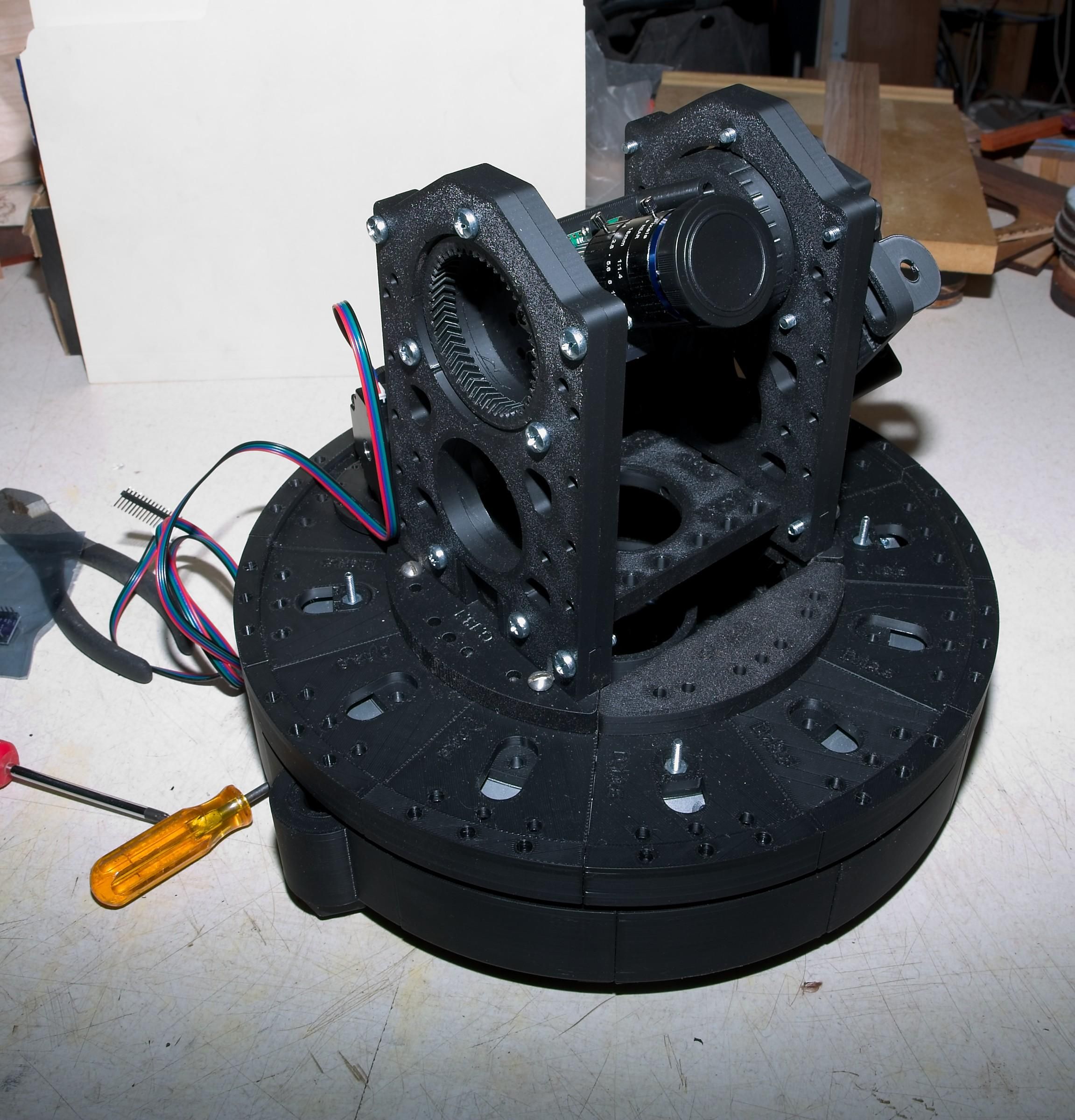 Pi-lomar - 3D Printed Working Miniature Observatory Using Raspberry Pi ...