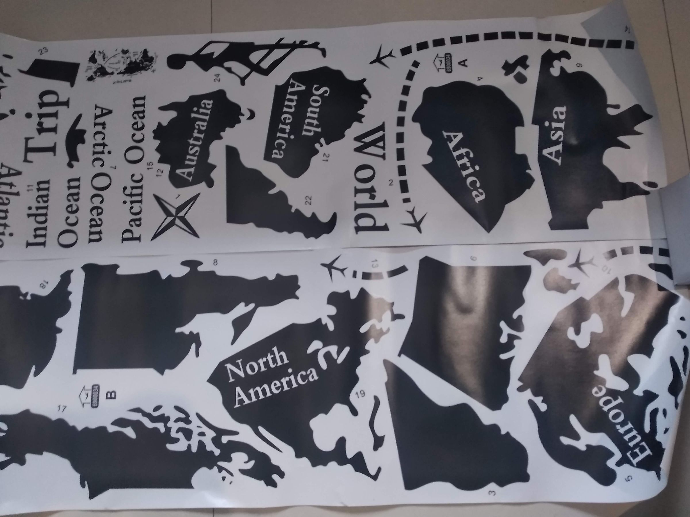 Cardboard World Map With Backlight : 8 Steps - Instructables