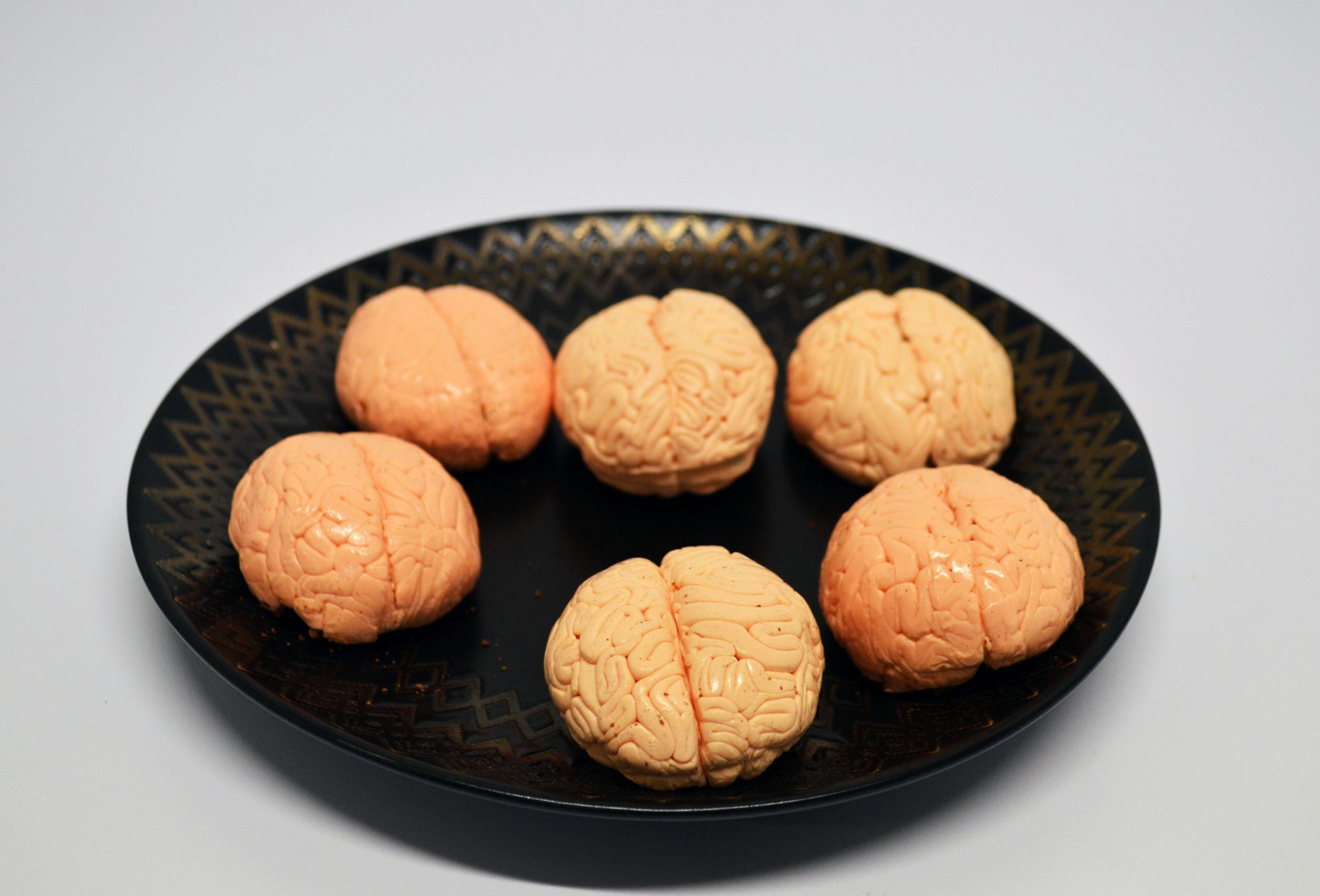 Chocolate Raspberry Brain Halloween Dessert : 11 Steps (with Pictures ...