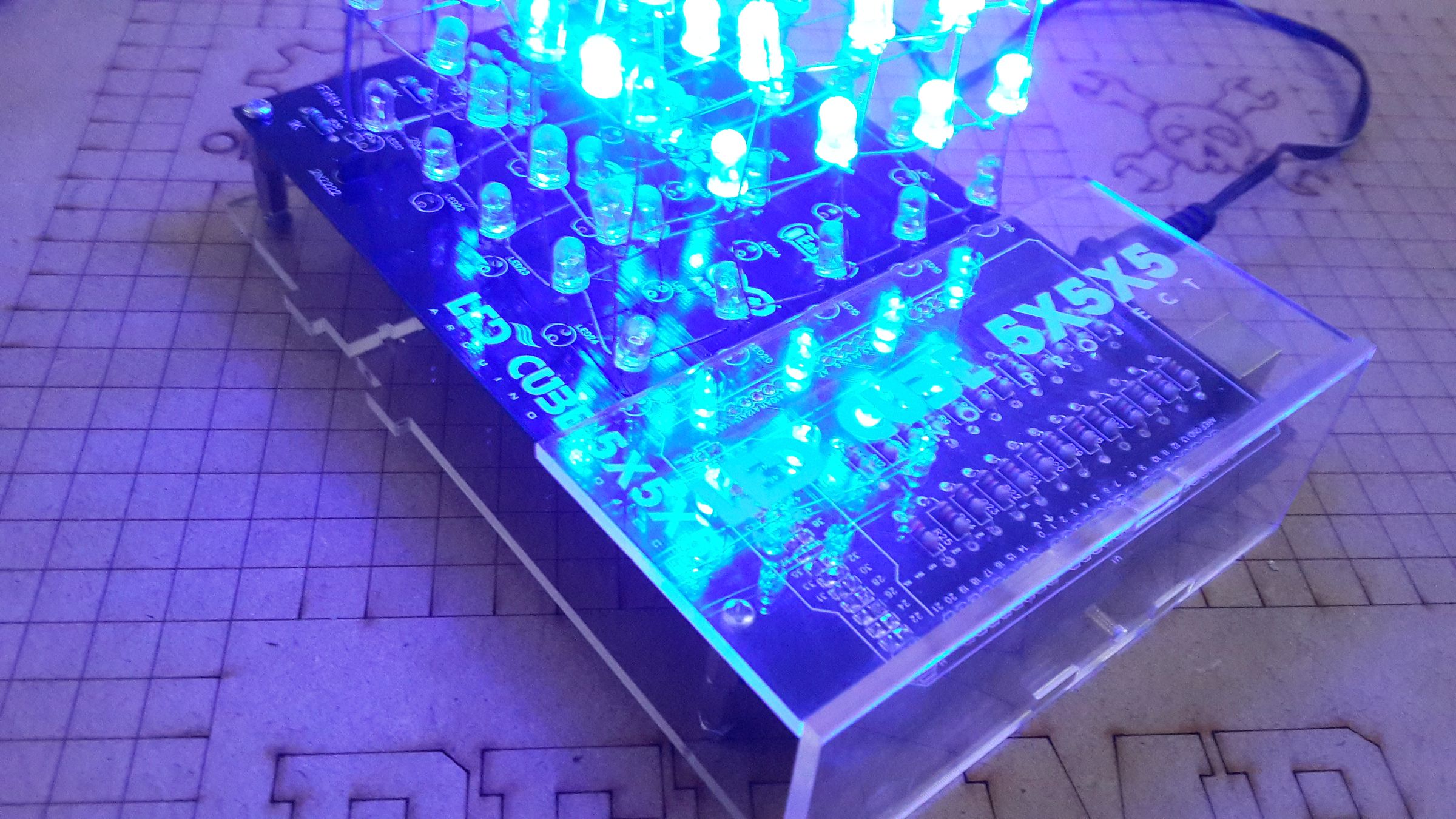 Arduino Led Cube 5x5x5 : 7 Steps (with Pictures) - Instructables