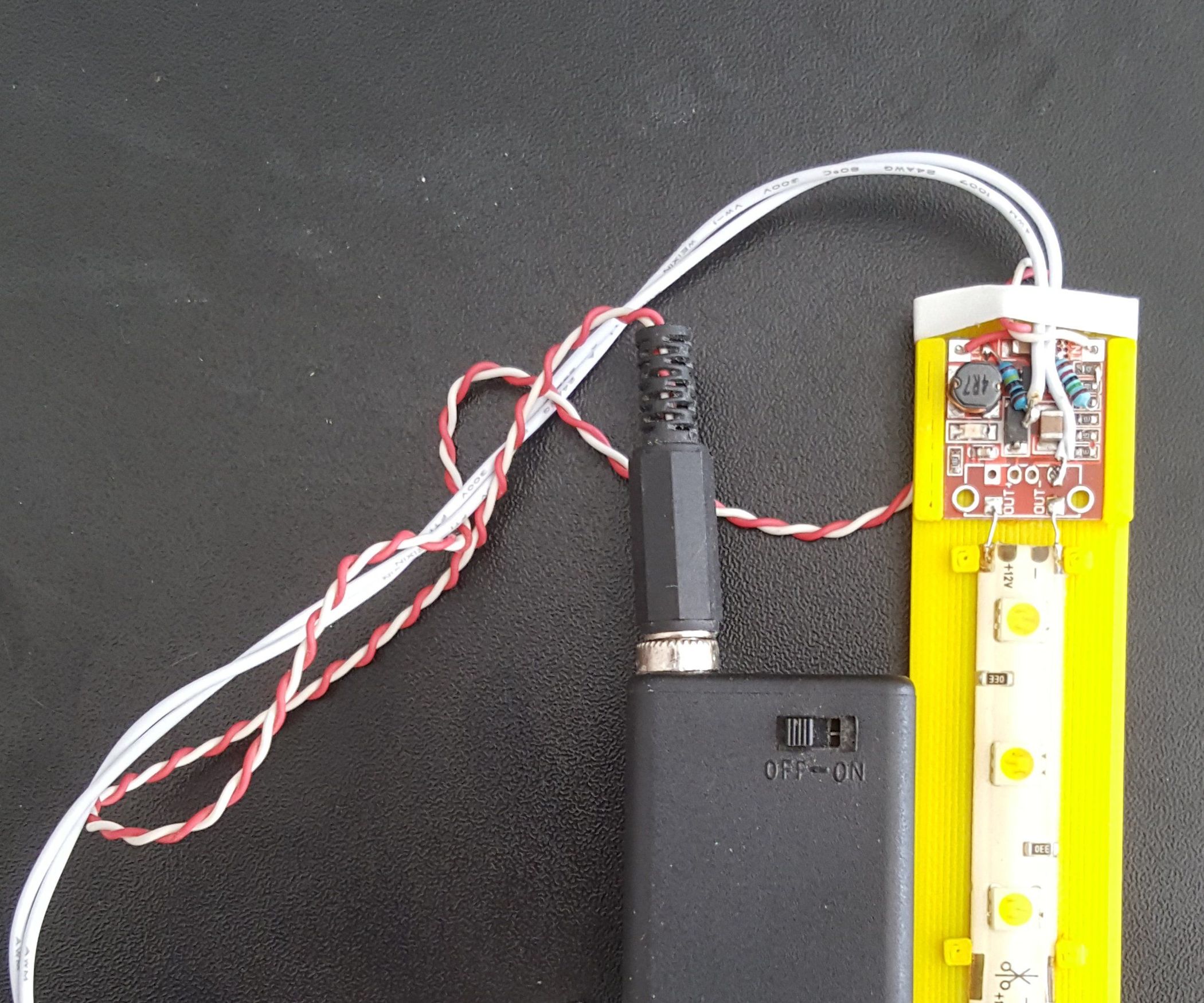 Battery LED Strip With Magnetic Switch : 3 Steps - Instructables