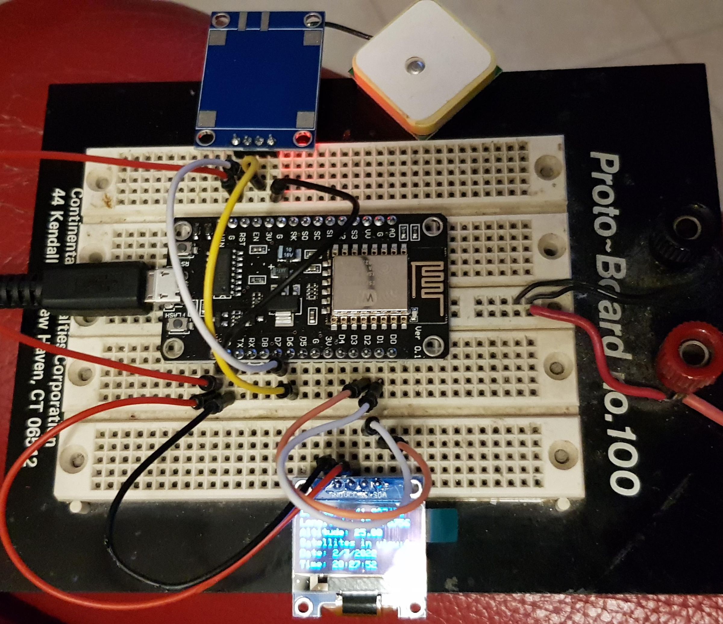 Nodemcu Esp8266 12e With Gps Oled Display Arduino Gps Arduino NodeMcu