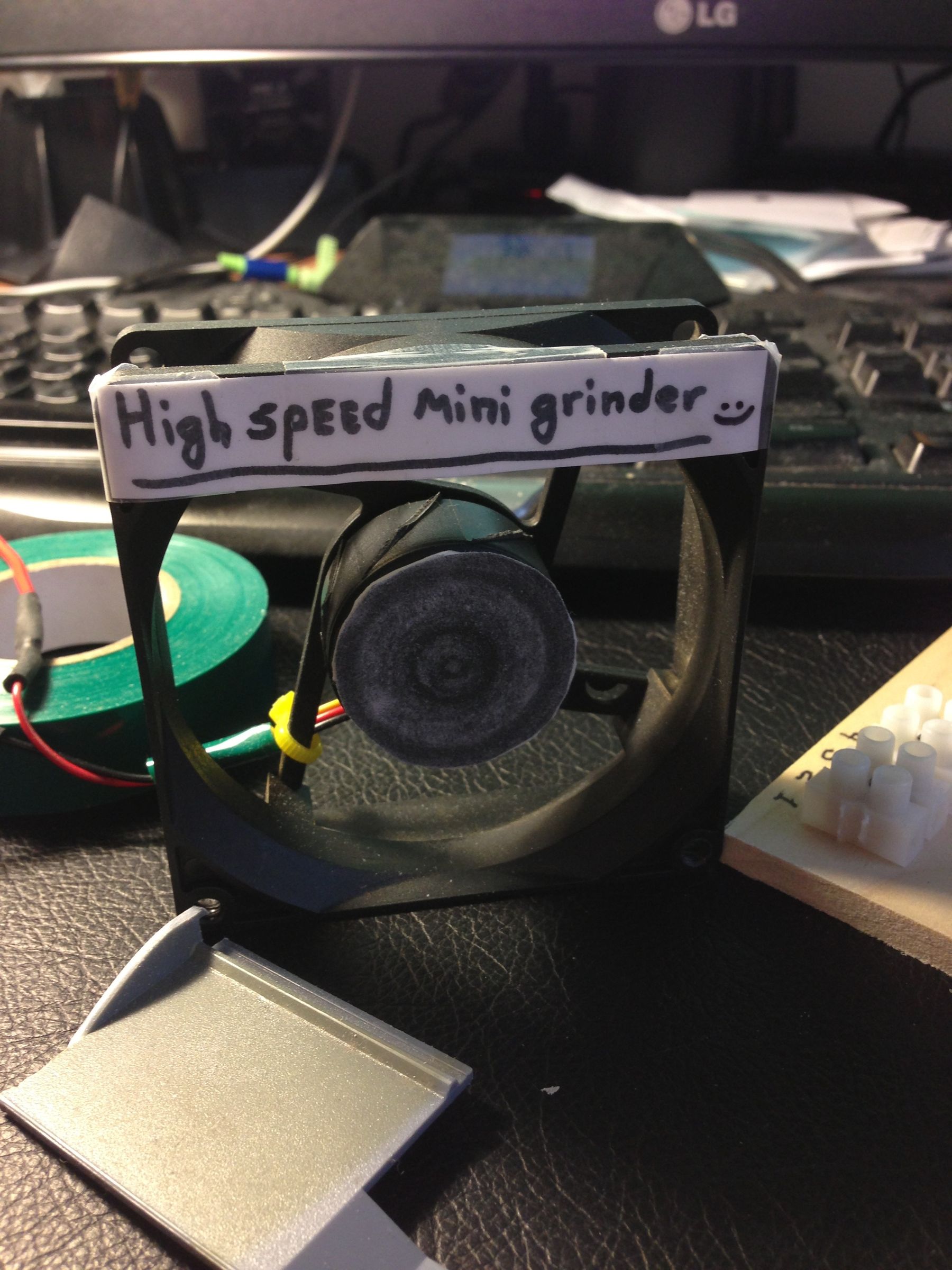 High Speed Mini Grinder :) : 6 Steps - Instructables