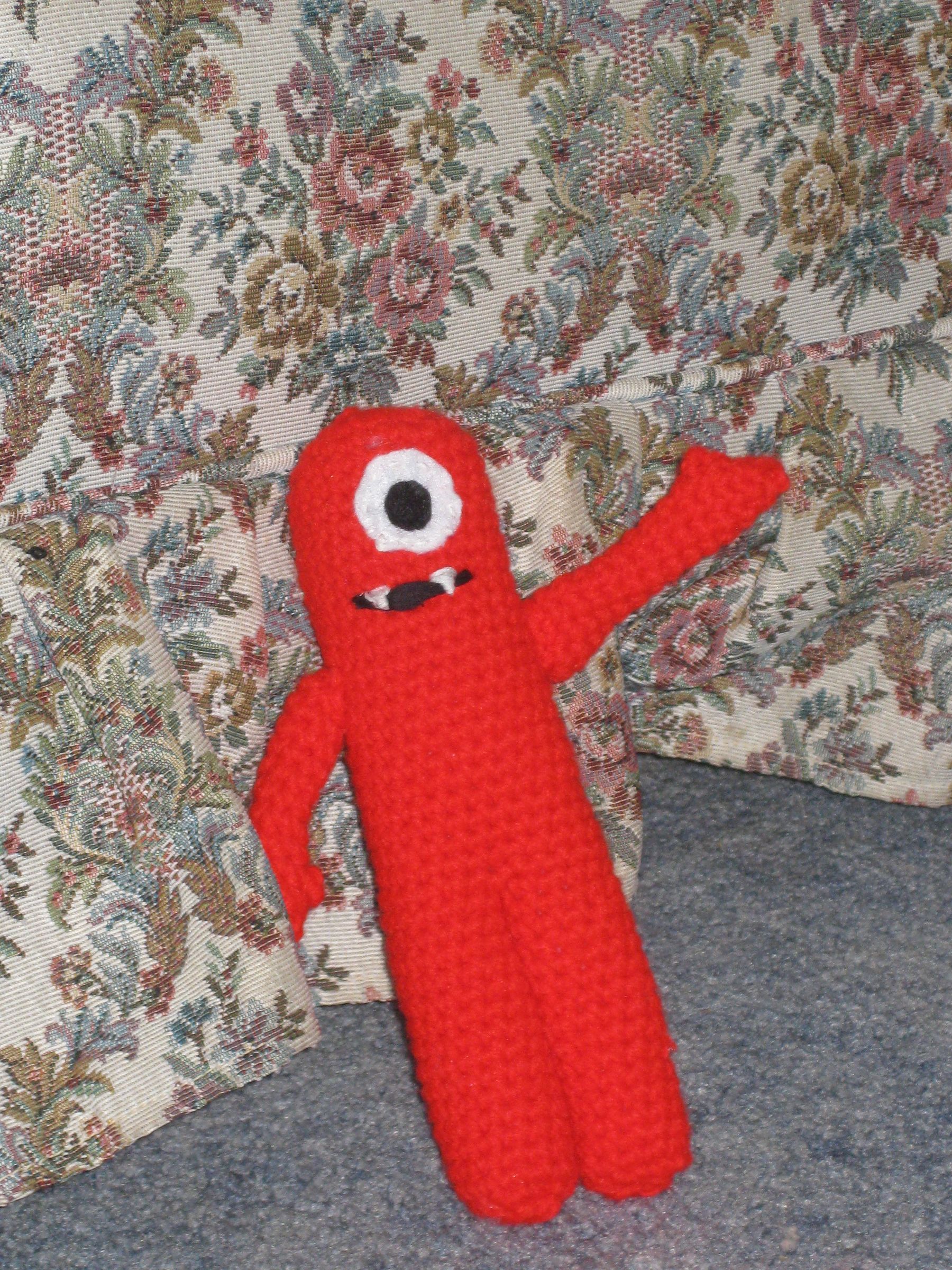 Muno From Yo Gabba Gabba - Instructables