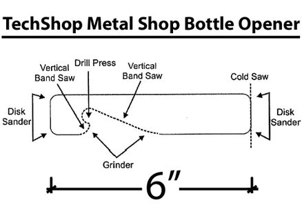 Metalshop Bottle Opener : 10 Steps (with Pictures) - Instructables