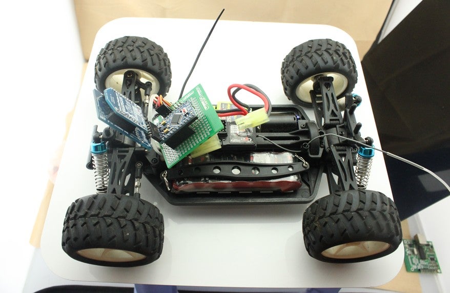 Using Arduino and Bluetooth Control a Two-drive Car : 4 Steps ...