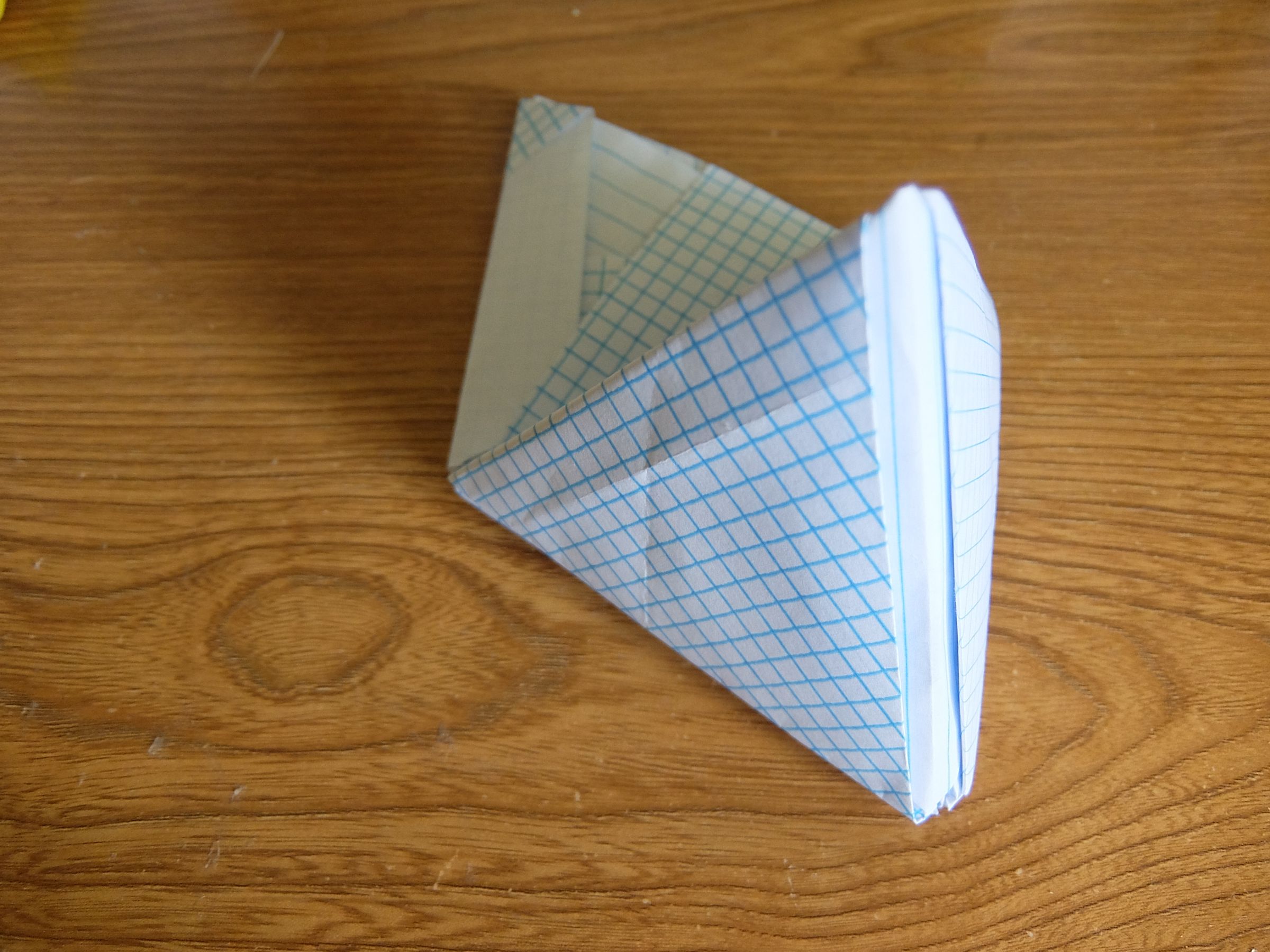 Tetrahedron 3D Model DYI Using Graphing Papers : 6 Steps (with Pictures ...