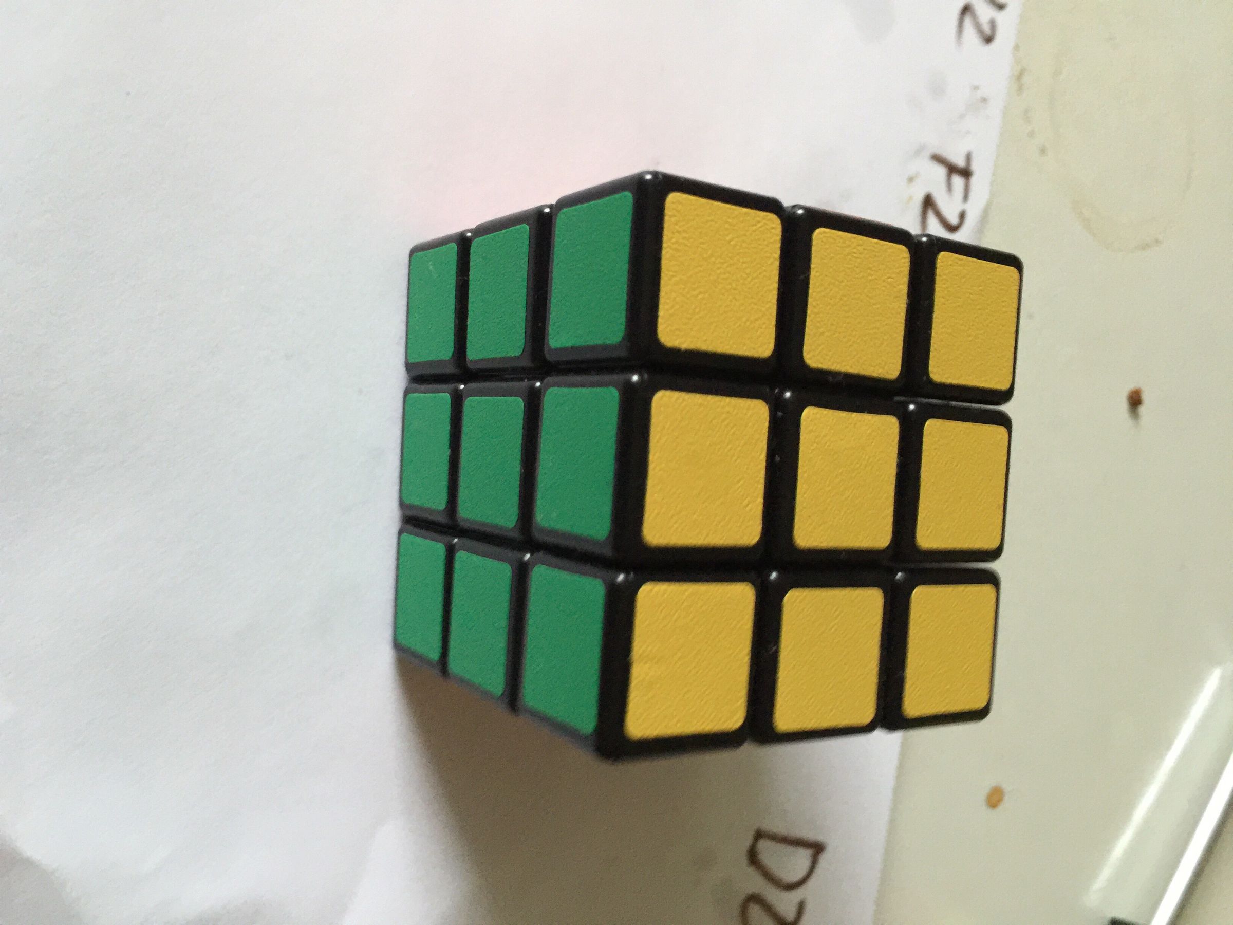 Rubik's Cube Tricks: Two Faced Checkerboard : 3 Steps - Instructables