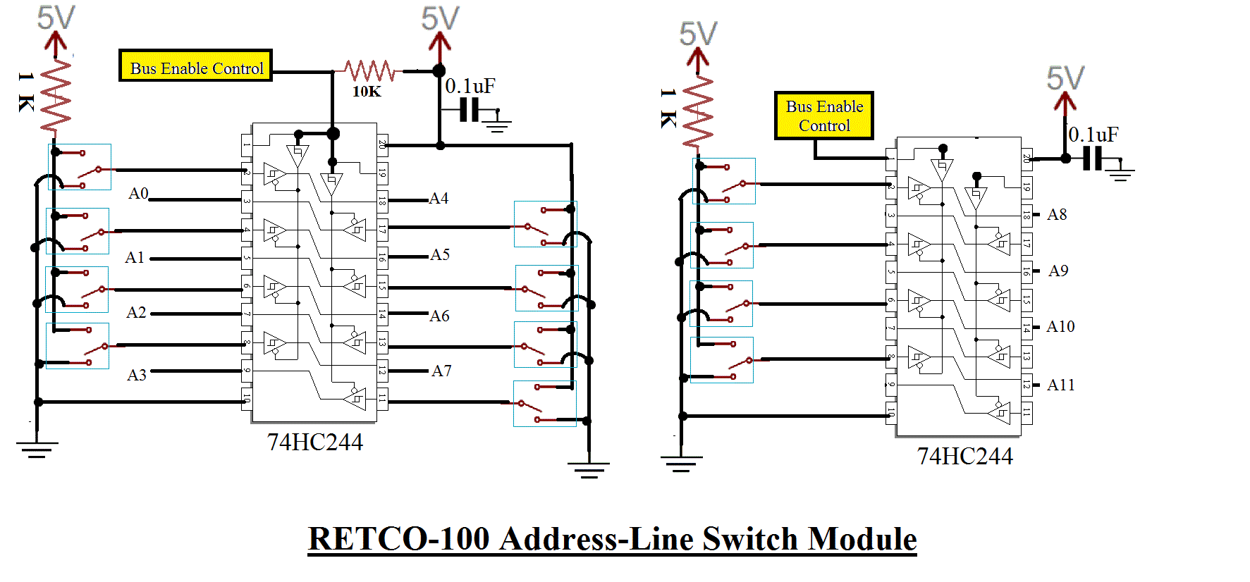 6502 Microprocessor Based Homemade Single Board Computer : 7 Steps ...