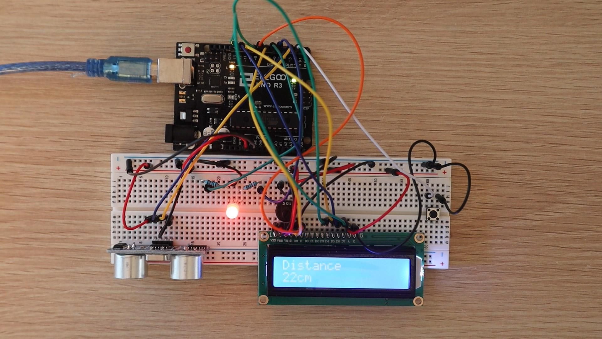 Arduino Parking Assistant - Park Your Car in the Correct Spot Every ...