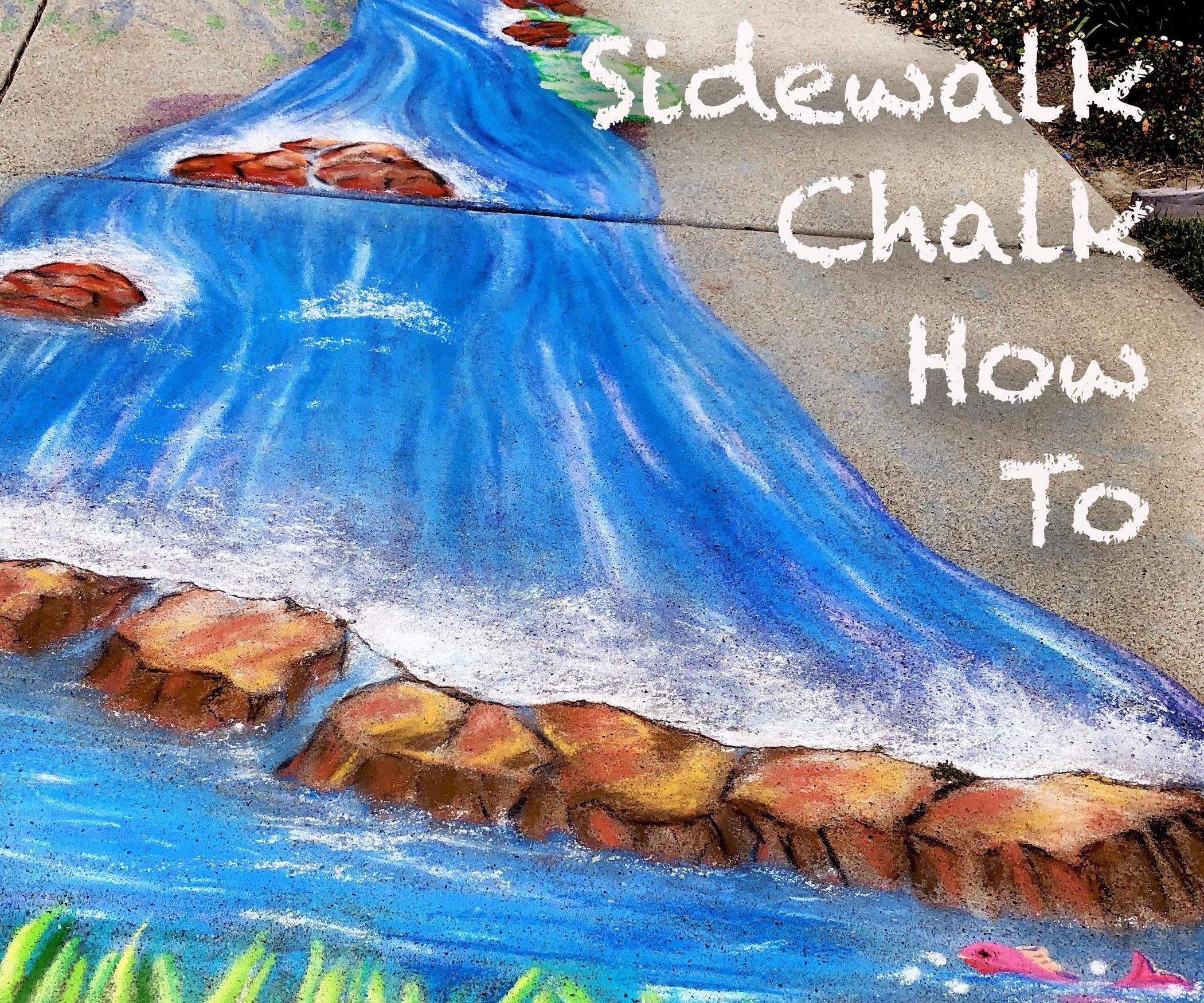Amazing Sidewalk Chalk Art : 38 Steps (with Pictures) - Instructables