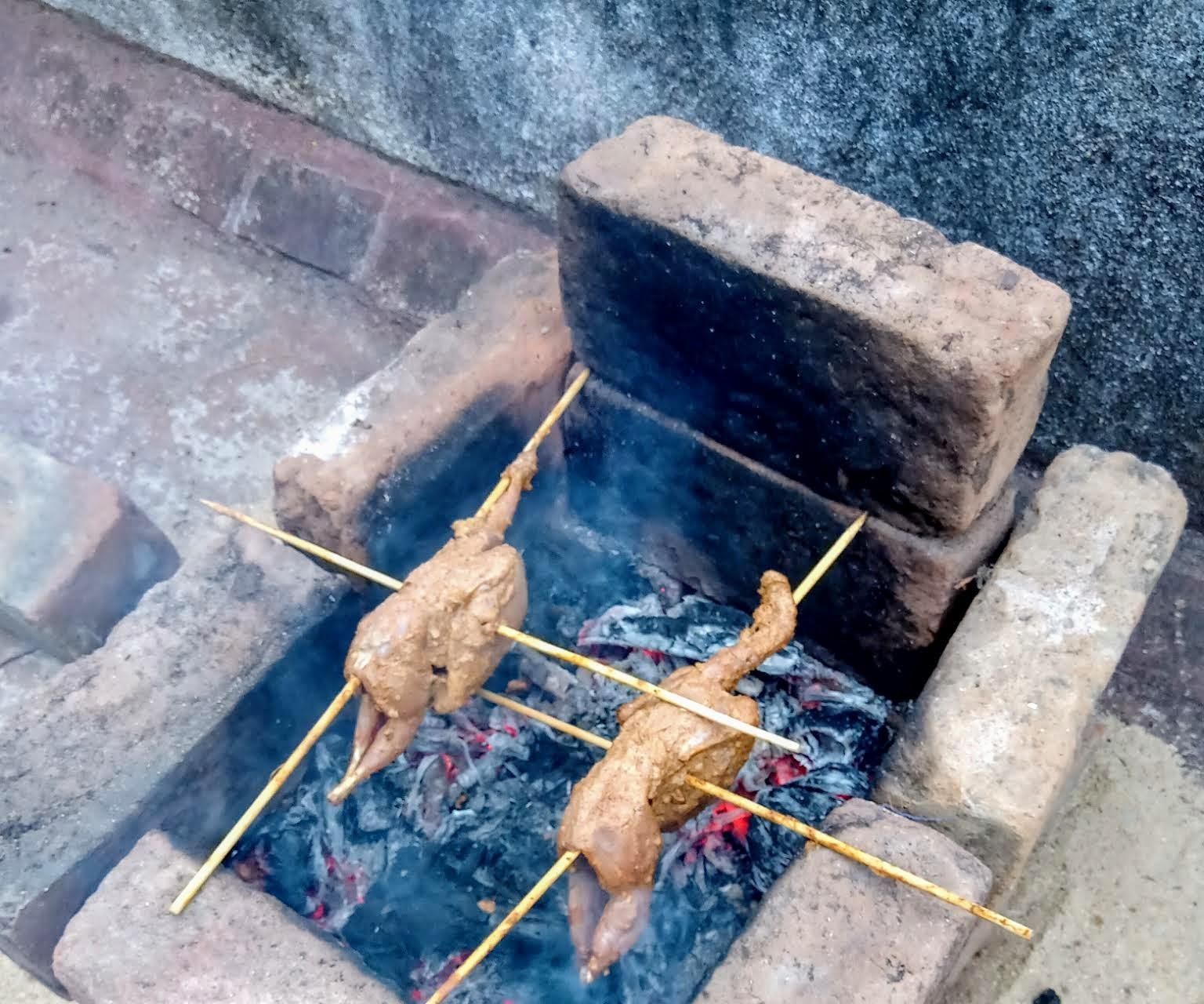 Primitive Cooking Techniques: Wood-fire Roasted Quail & Clay Baked ...