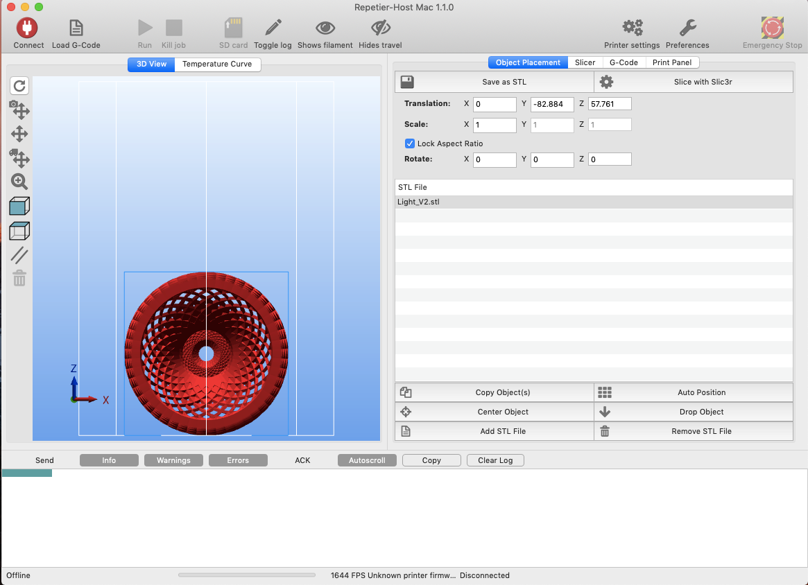 3d Printed Lamp With Fusion 360 3d Splines : 6 Steps (with Pictures ...