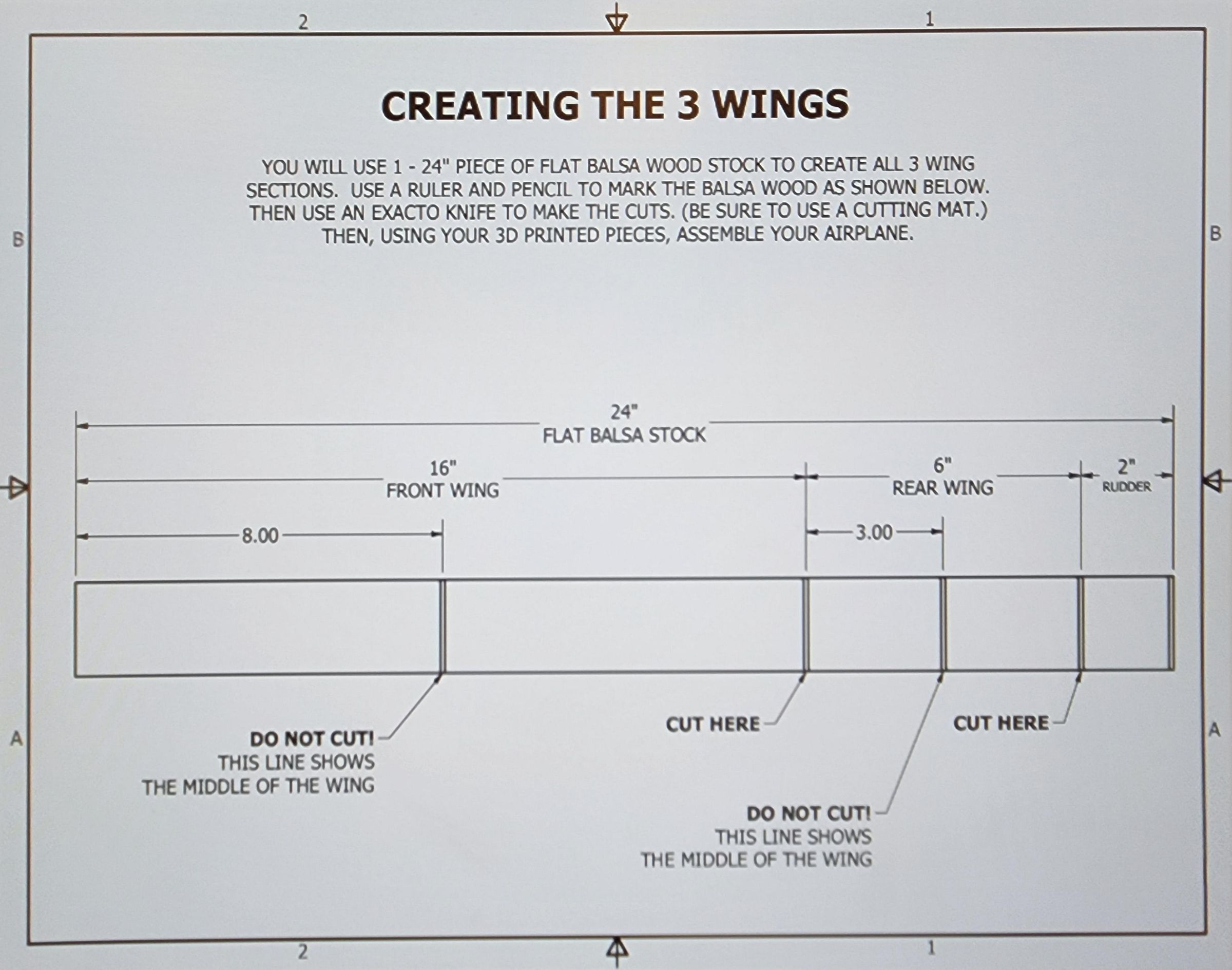 Rubber-Band Powered Balsa Wood Glider : 10 Steps (with Pictures ...