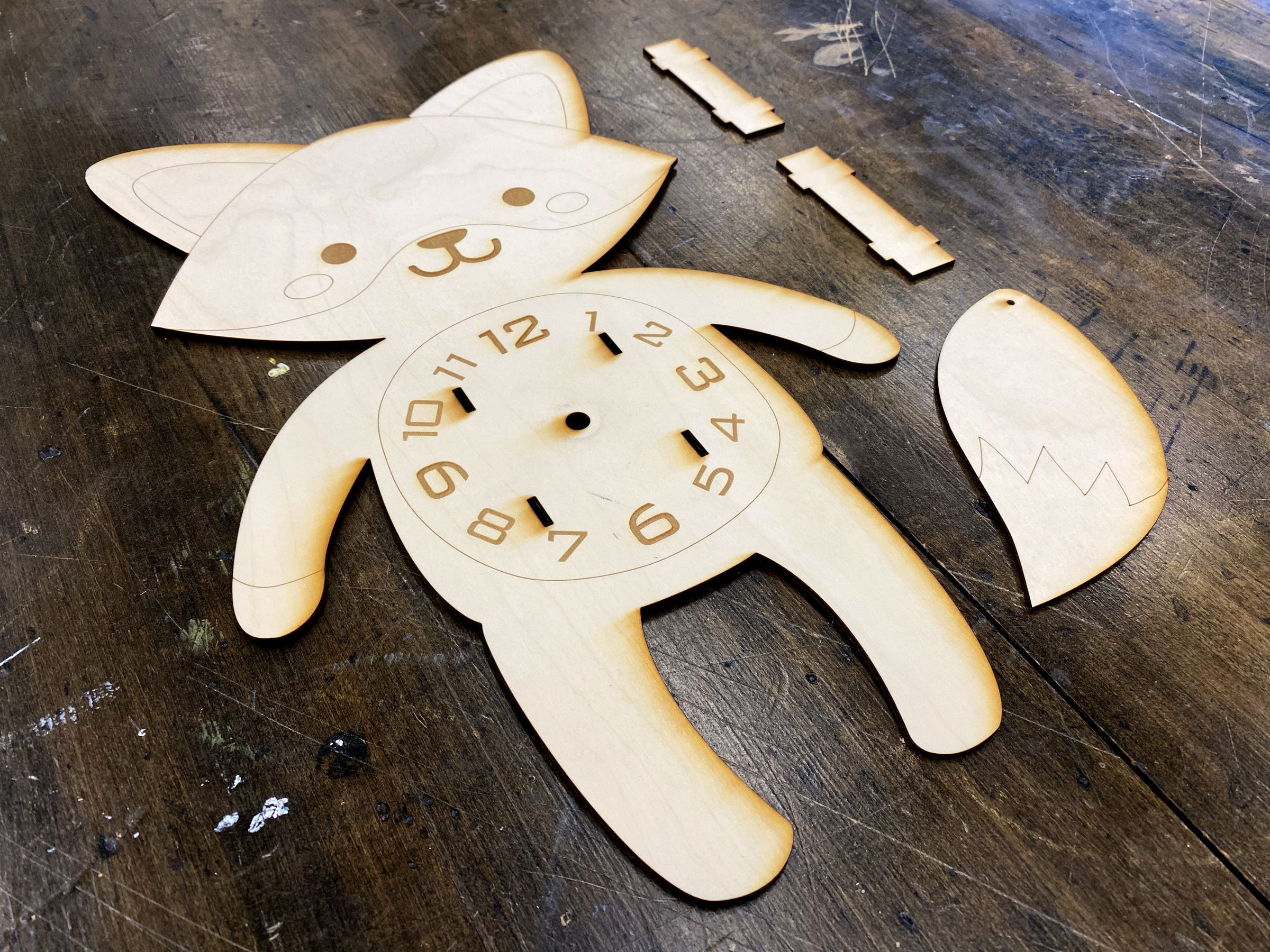 Kids Pendulum Fox Clock : 6 Steps (with Pictures) - Instructables