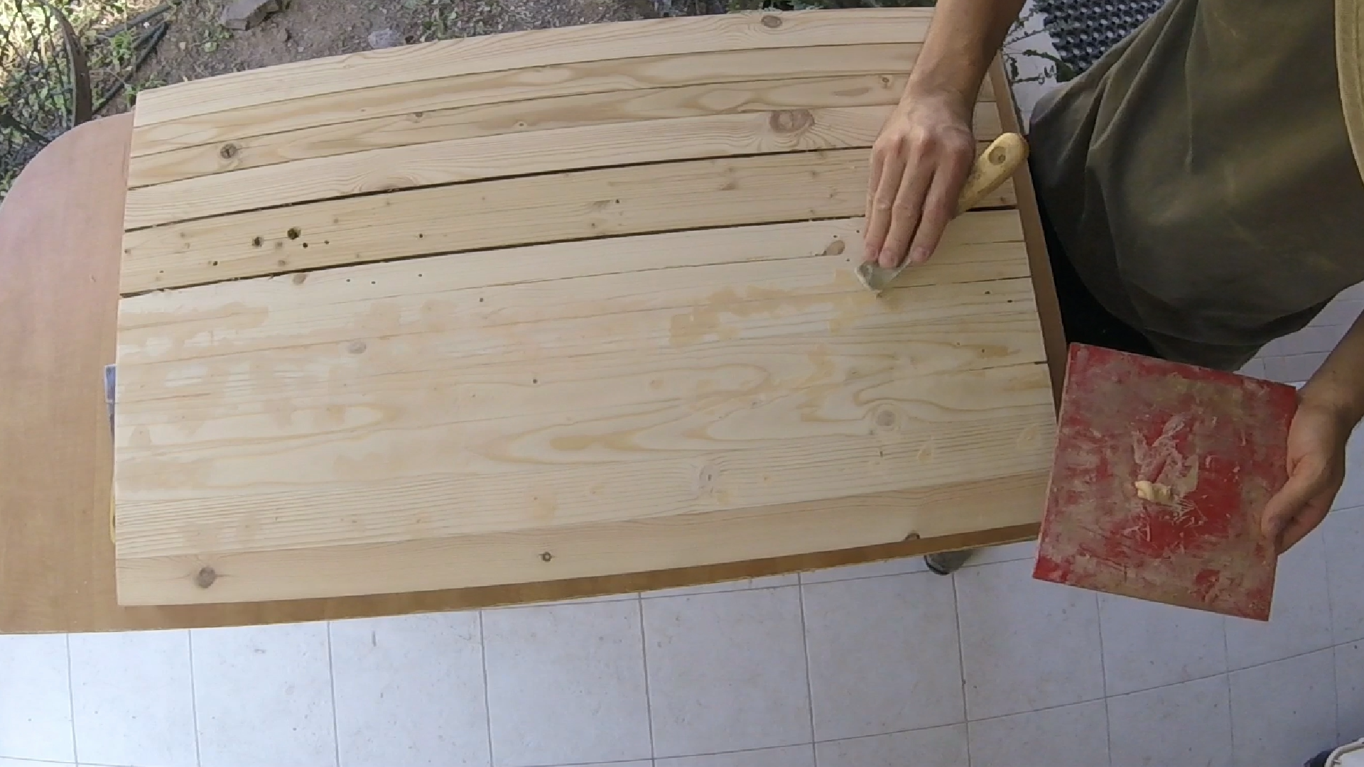 How to Make Pallet Wood Slab From Recycled Materials : 15 Steps (with ...
