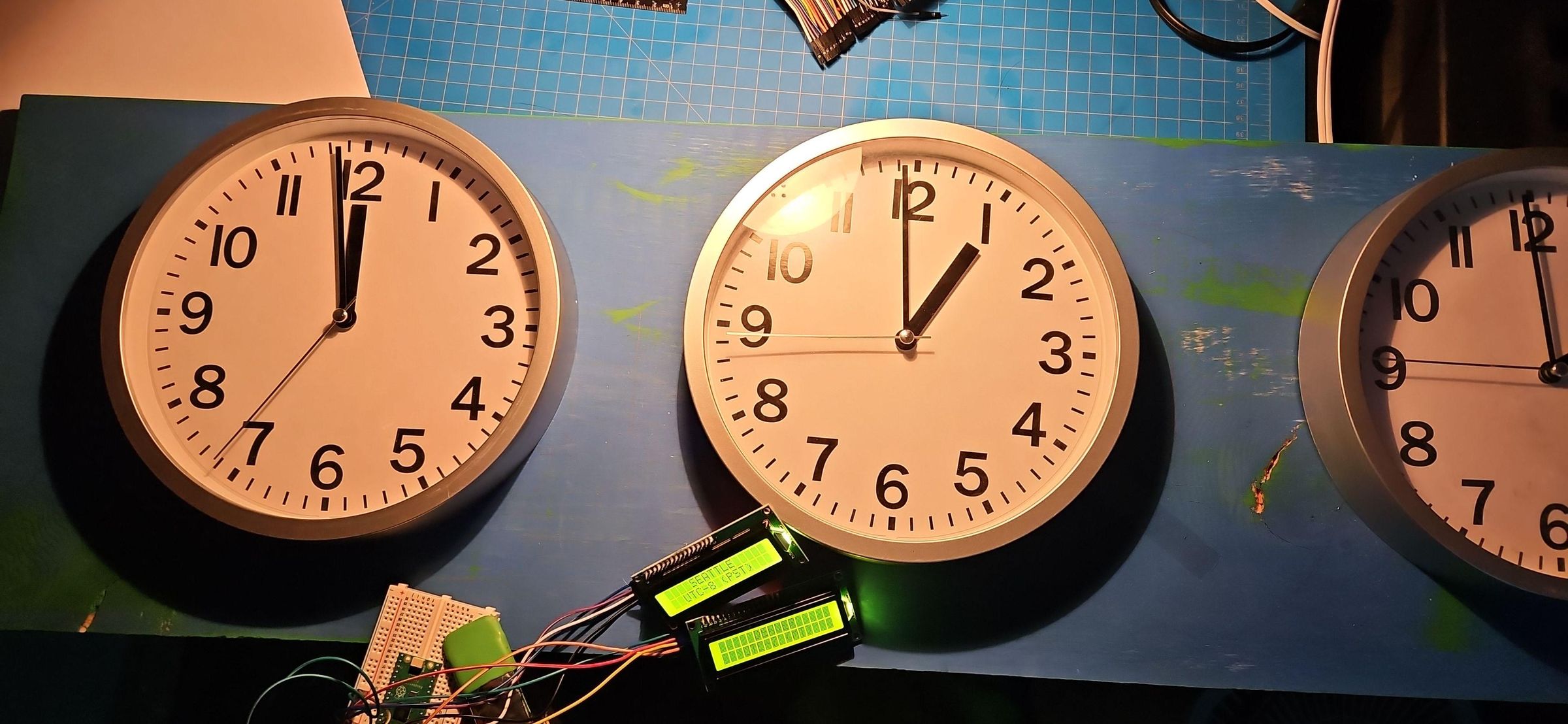 World Time Zone Clock : 8 Steps - Instructables