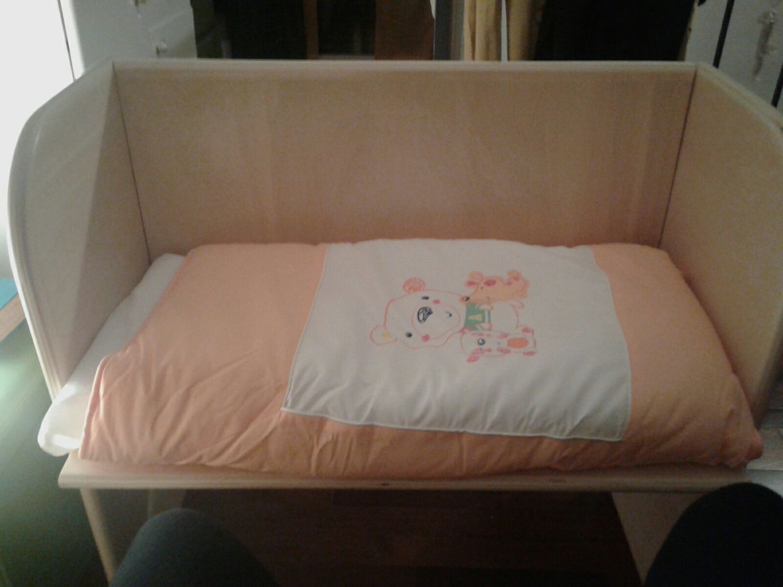 A Robust Side Bed for Our Incoming Daughter : 8 Steps (with Pictures ...