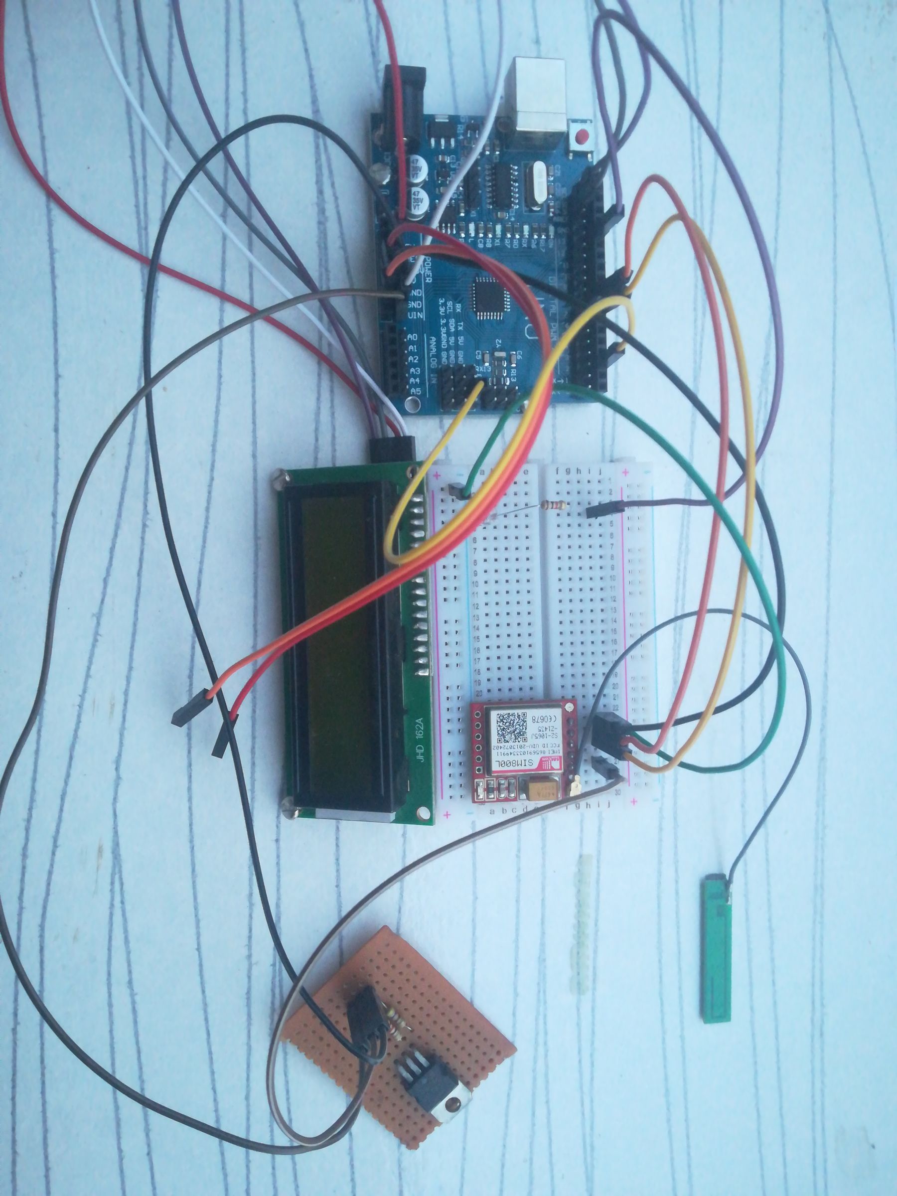 SMS System Alarm Using Sim 800L, Motion Detector and Atmega 328 : 5 ...