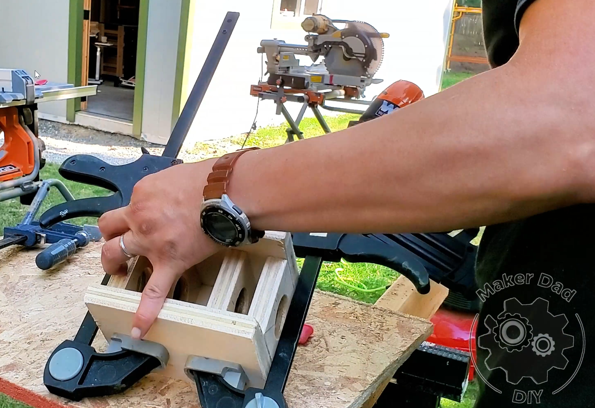 How to Make Dowels: Dowel Making Jig ( With Table Saw ) : 8 Steps (with ...