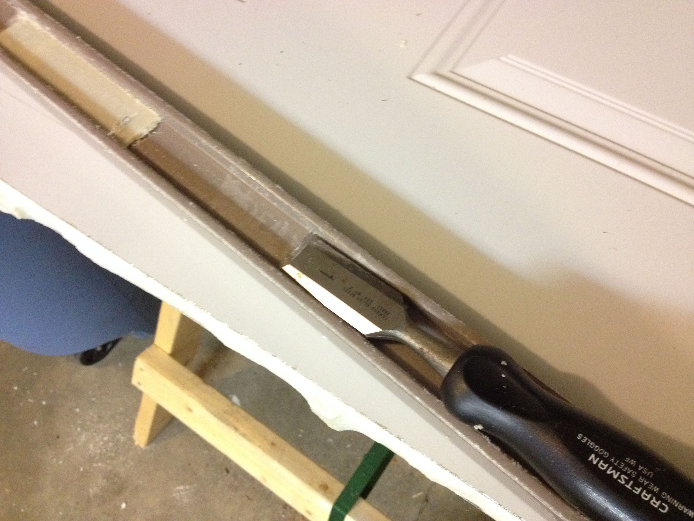 How to Cut and Resize a Steel Clad Entry Door : 5 Steps - Instructables