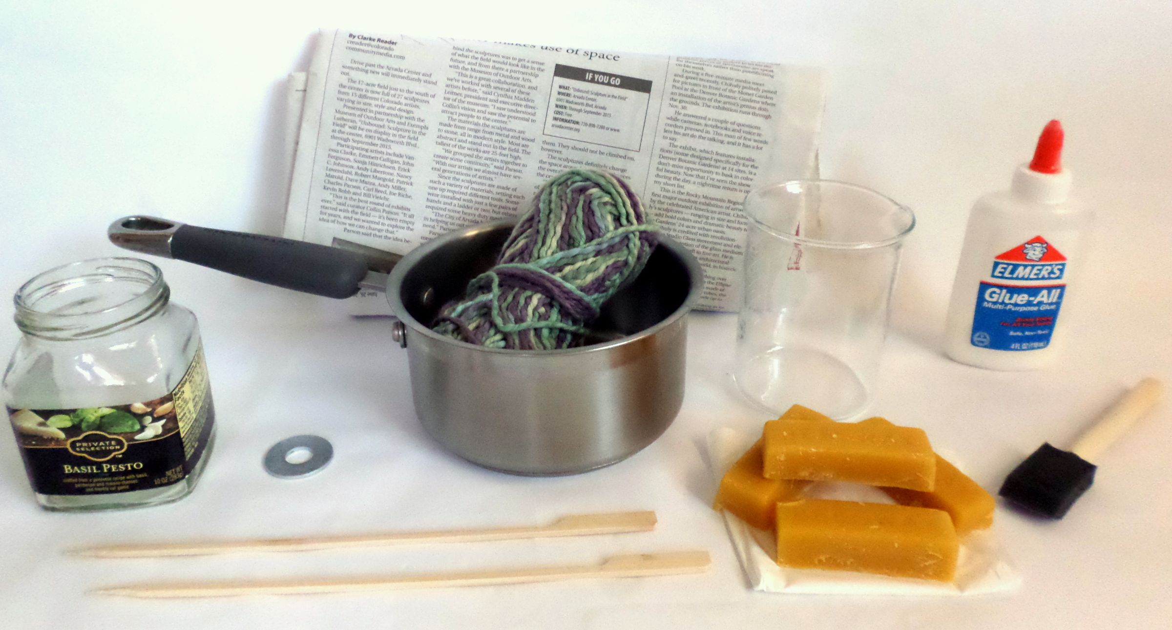 Easy Minecraft Glowstone Beeswax Candle : 5 Steps - Instructables