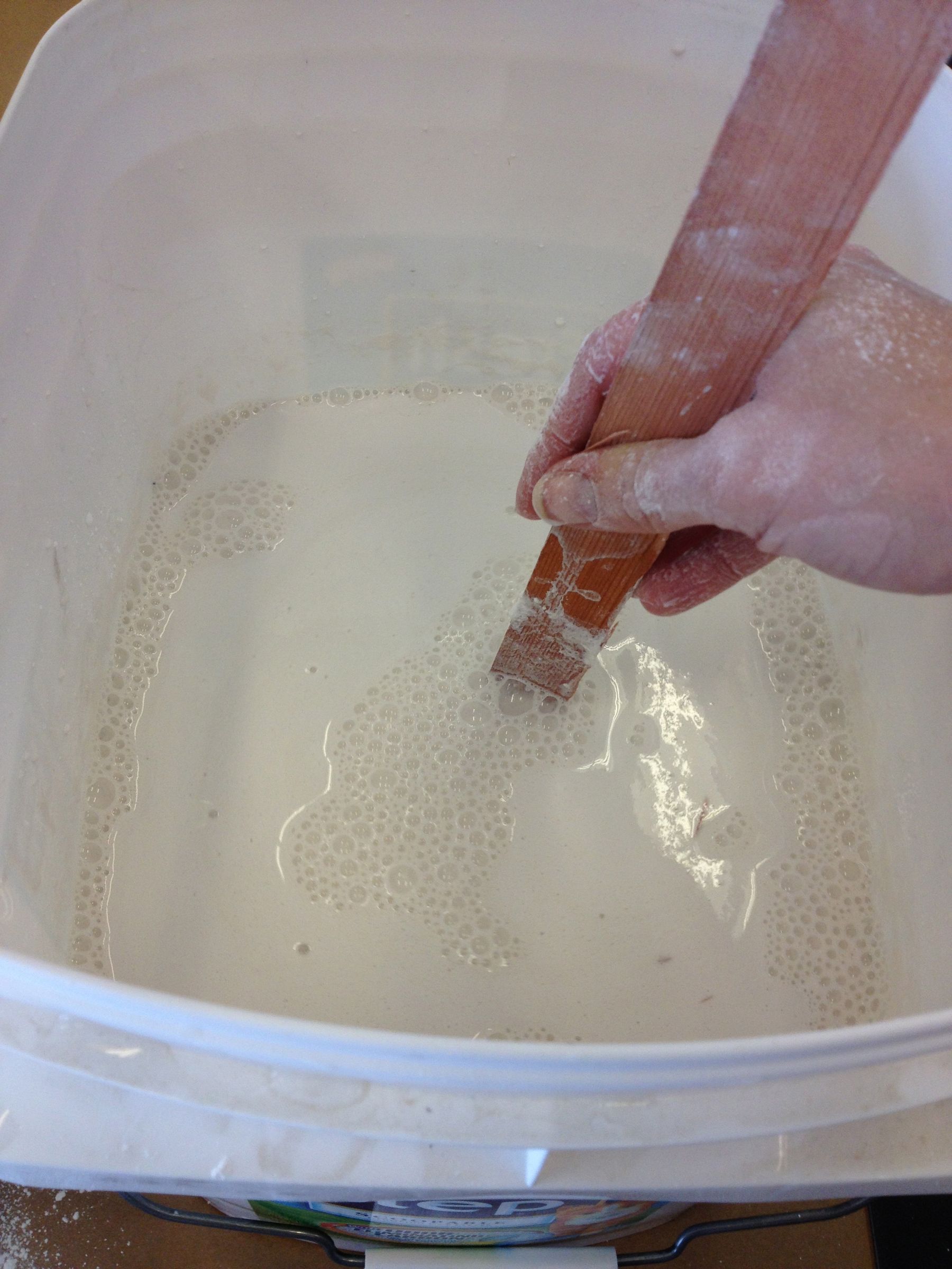 How to Mix Plaster for Organic Forms "I Made It at the TechShop" : 4 ...