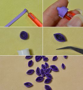 How to Make Valentine’s Day Quilling Lavender Cards : 7 Steps (with ...