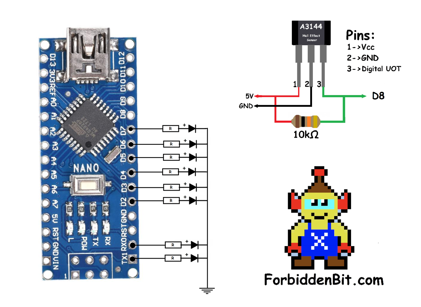 Propeller Led Clock Arduino 3 Steps Instructables