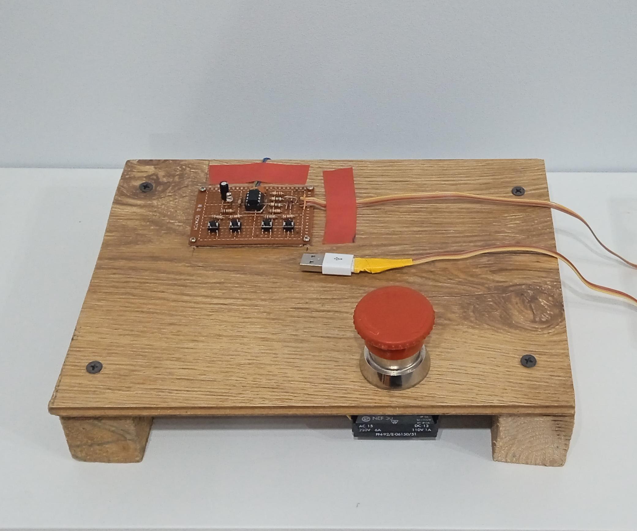 USB-connected Buttons That Can Be Used to Simulate Episode of a Music Game Show : 6 Steps ...