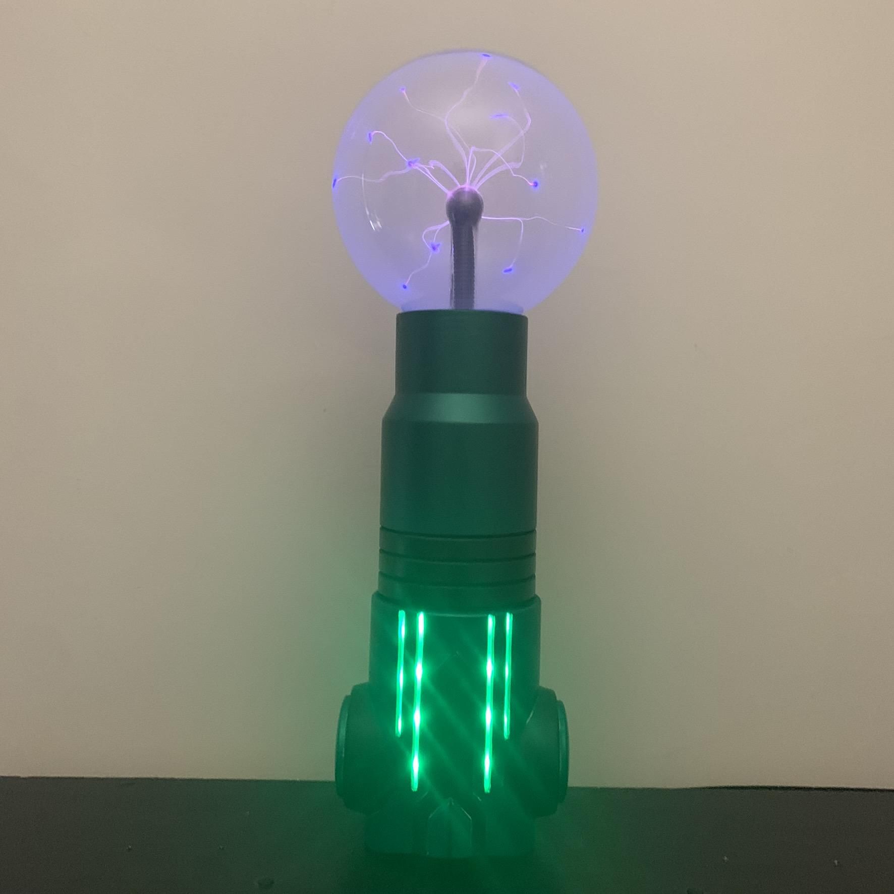 Metroid: Samus Arm Cannon Plasma Ball Lamp (Wearable) : 7 Steps ...