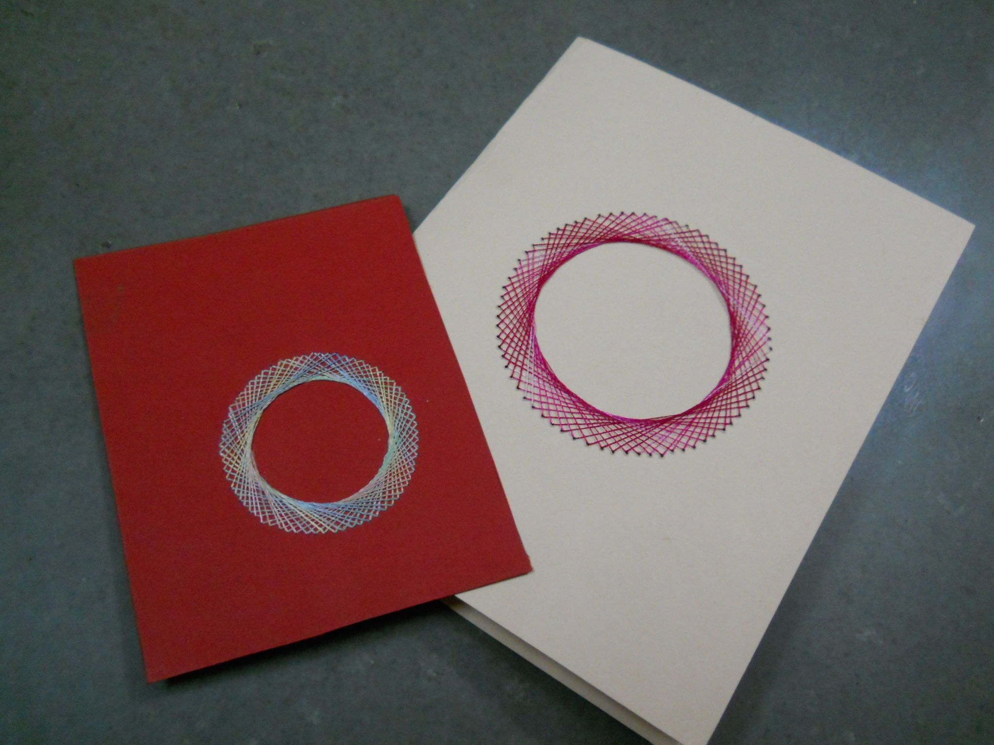 Silk Thread Design Card : 6 Steps (with Pictures) - Instructables