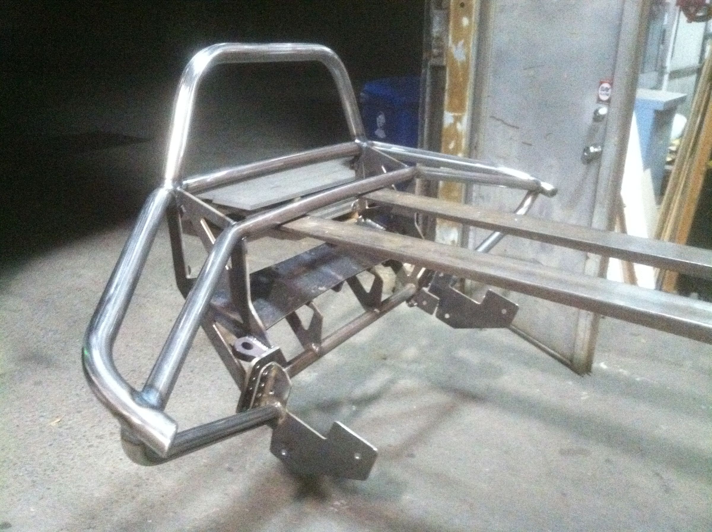 Custom Steel Bumper for Off-road Truck : 13 Steps (with Pictures ...