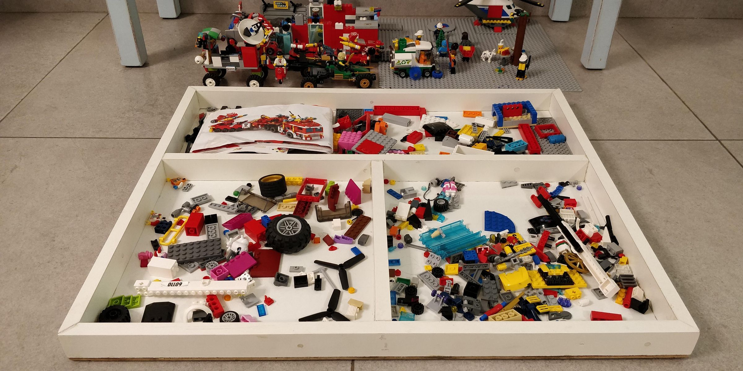 Simple Lego Tray / Legos Organizer / Storage From Scrap Wood DIY : 24 ...