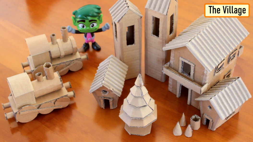 DIY - Cardboard Train : 5 Steps - Instructables